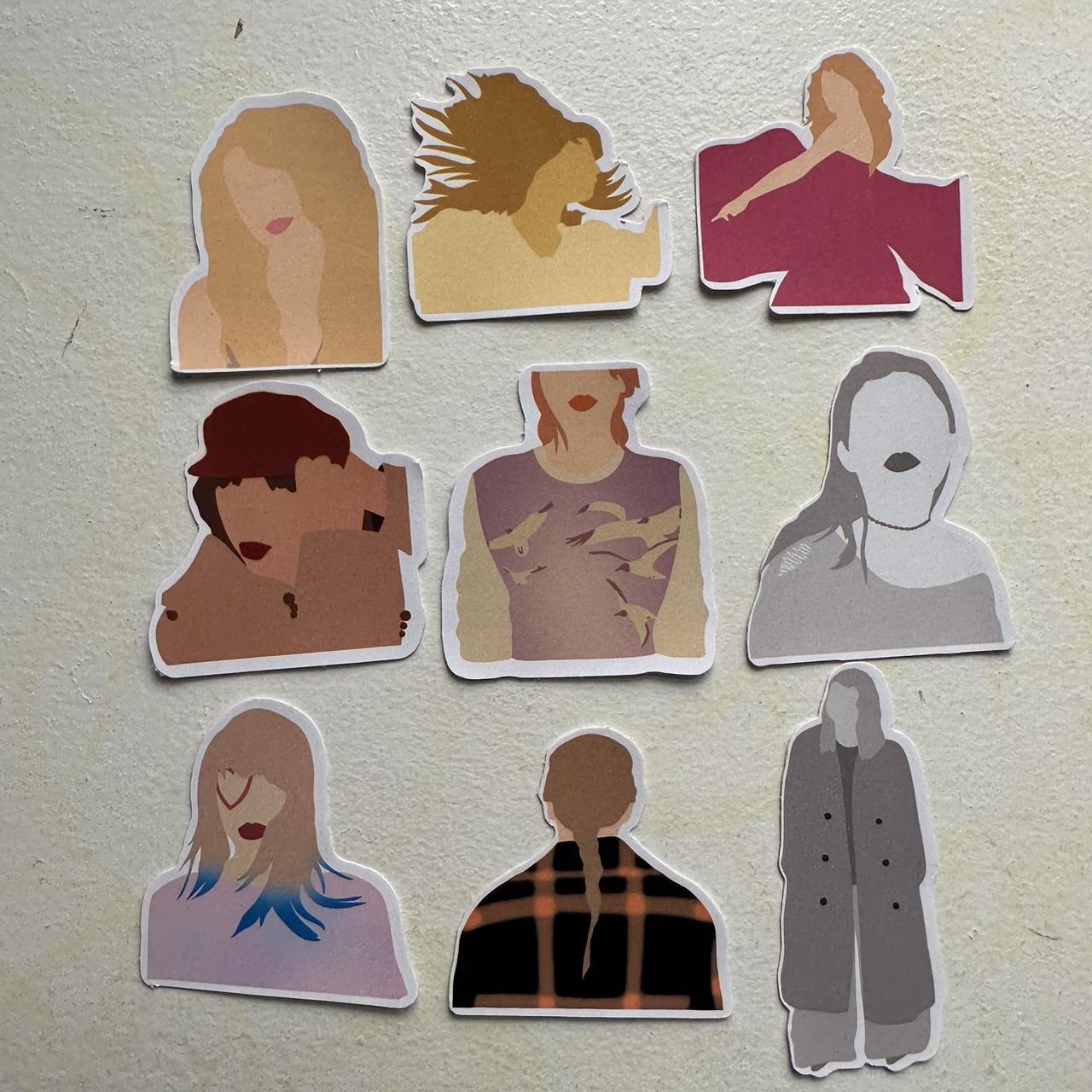Taylor Swift Era’s sticker pack Die cut glossy... - Depop