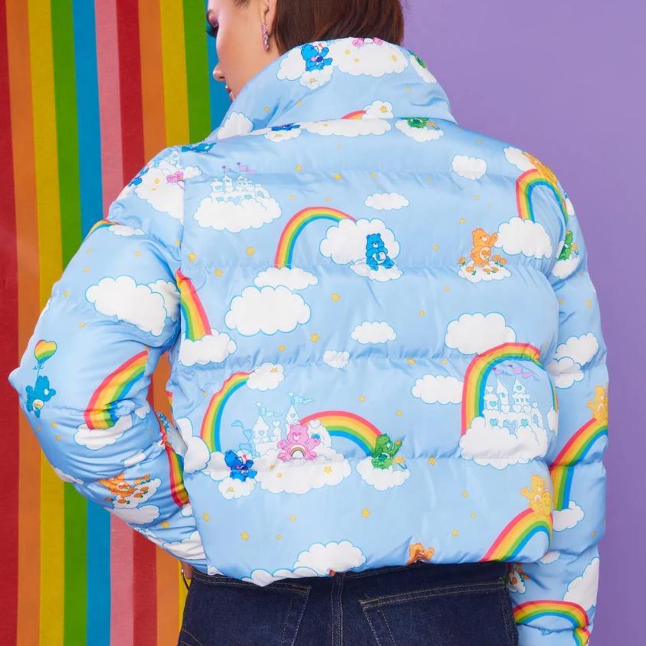 Dollskill x care bear castle in the sky puffer... | Depop