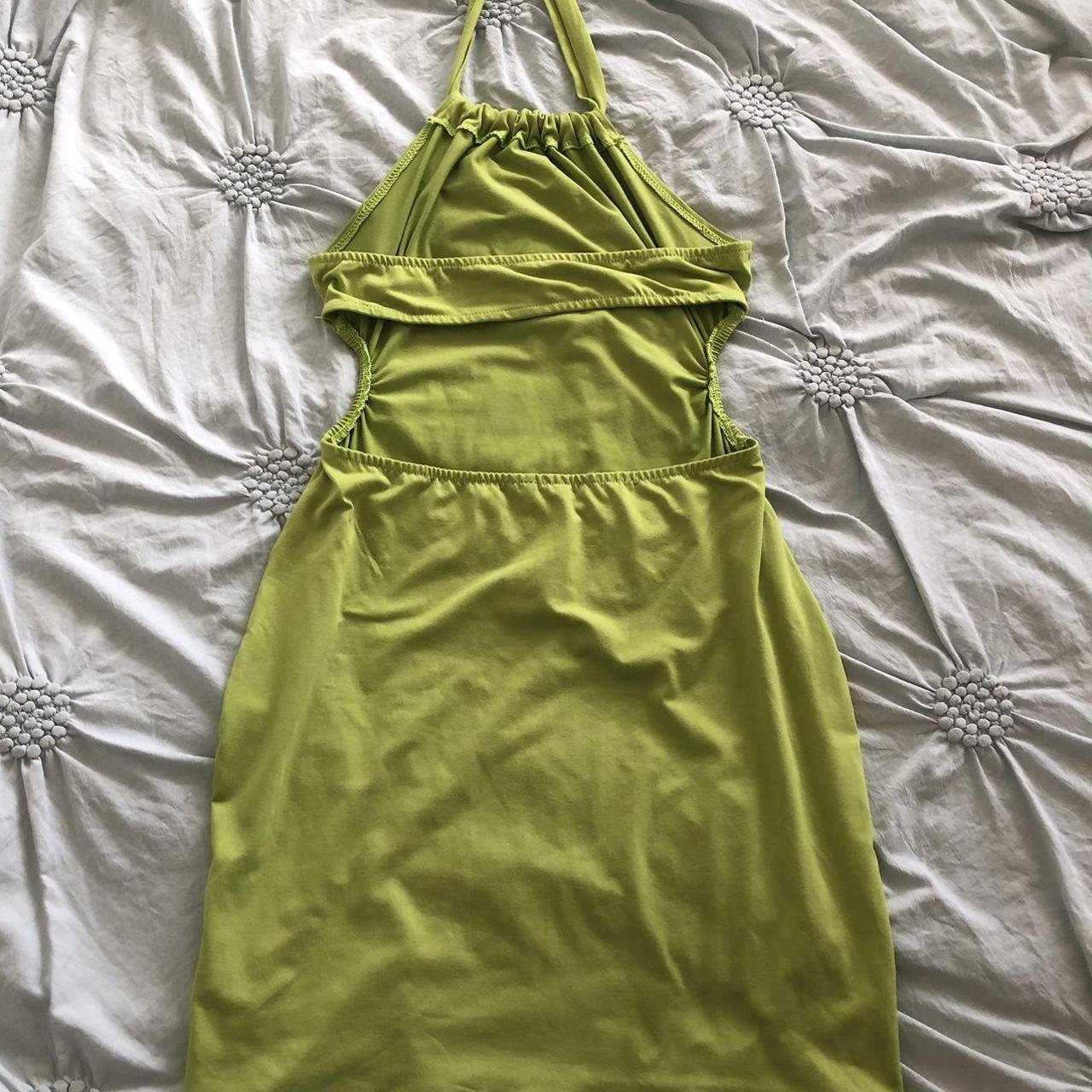 Open back halter dress - Cinched and open sides -... - Depop