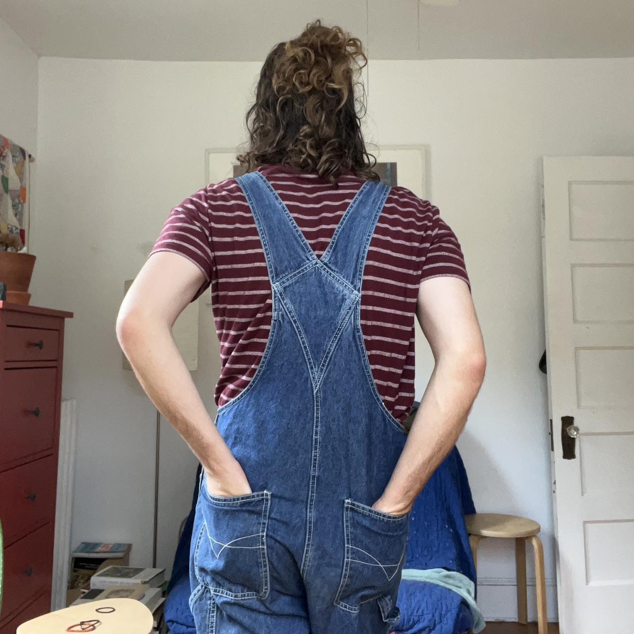 Revolt Denim Overalls, Size Large, Fits 30-32.... - Depop