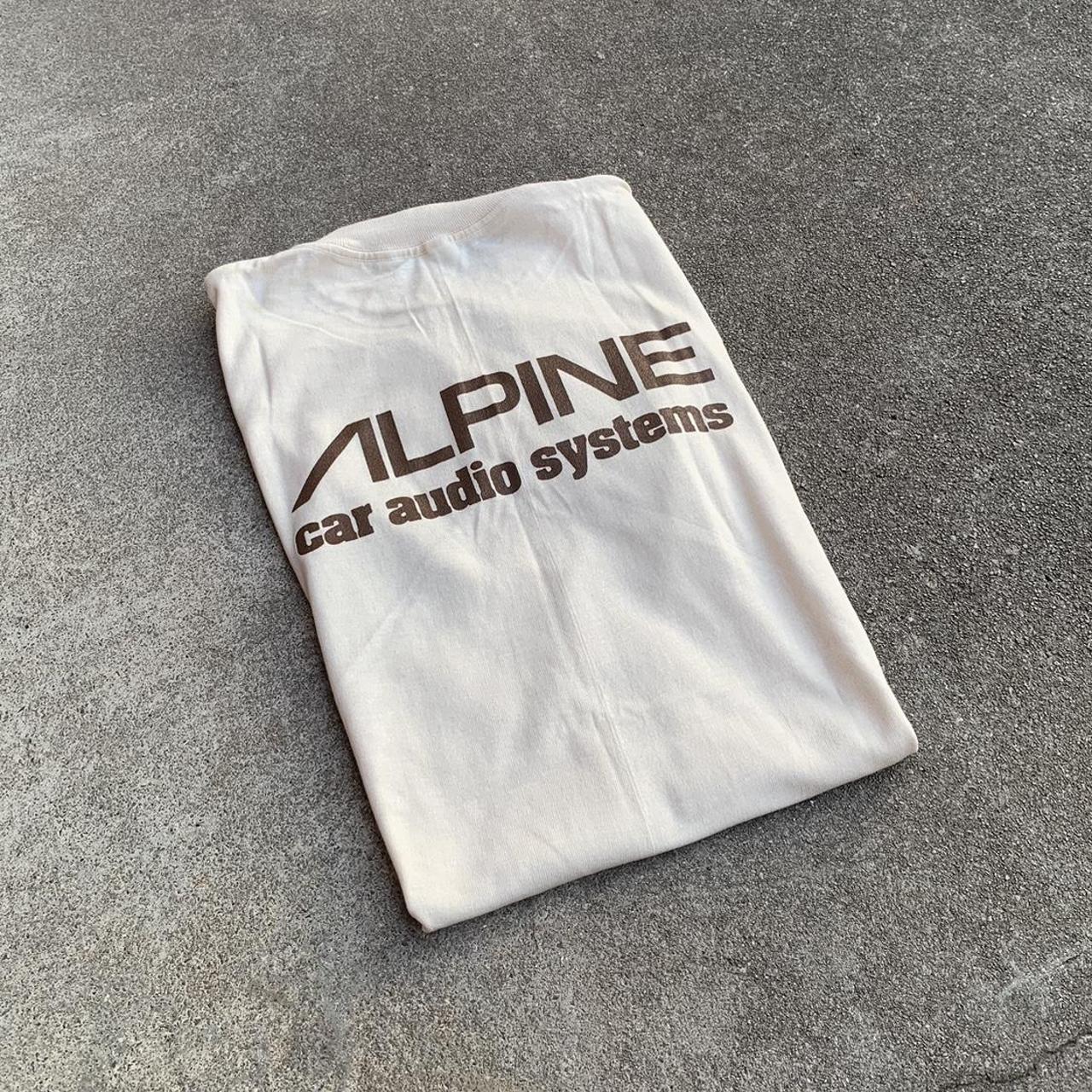 80s Alpine Audio Logo