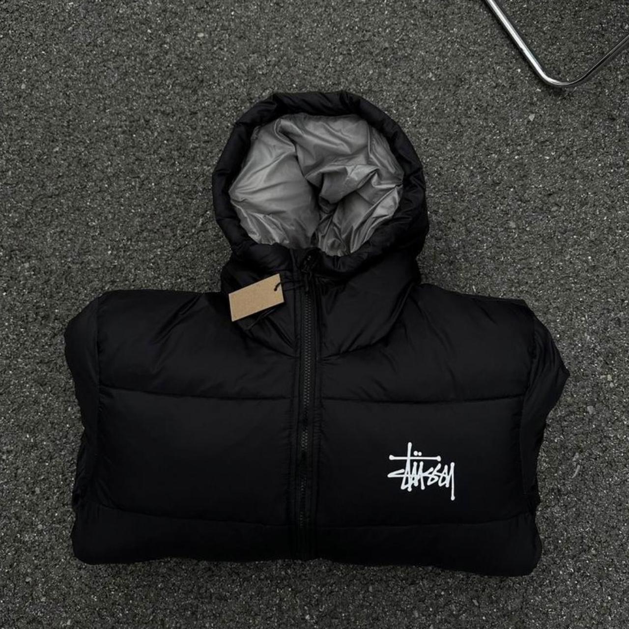 Stussy puffer-jacket-vintage - Depop Stussy puffer-jacket-vintage - Depop