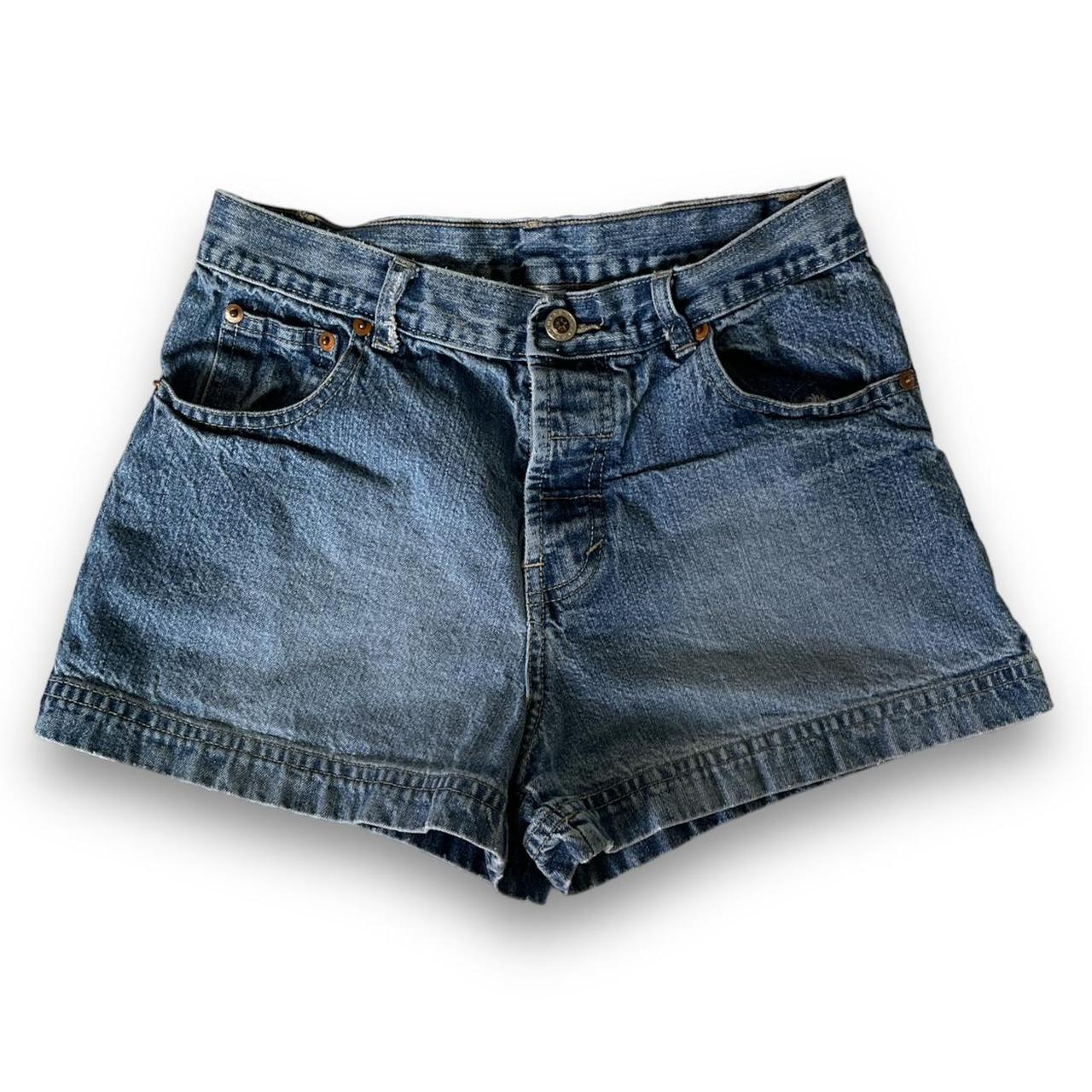 Women's Blue Shorts | Depop