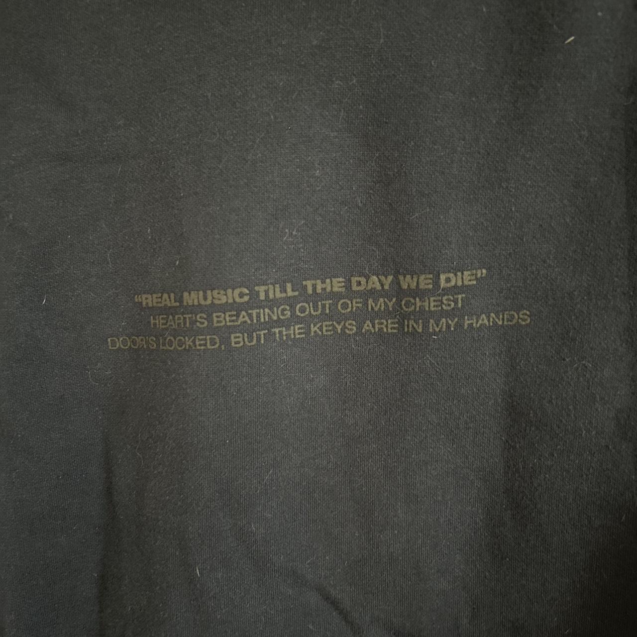 NF NFREALMUSIC Merch Navy blue Outcast hoodie Size... - Depop