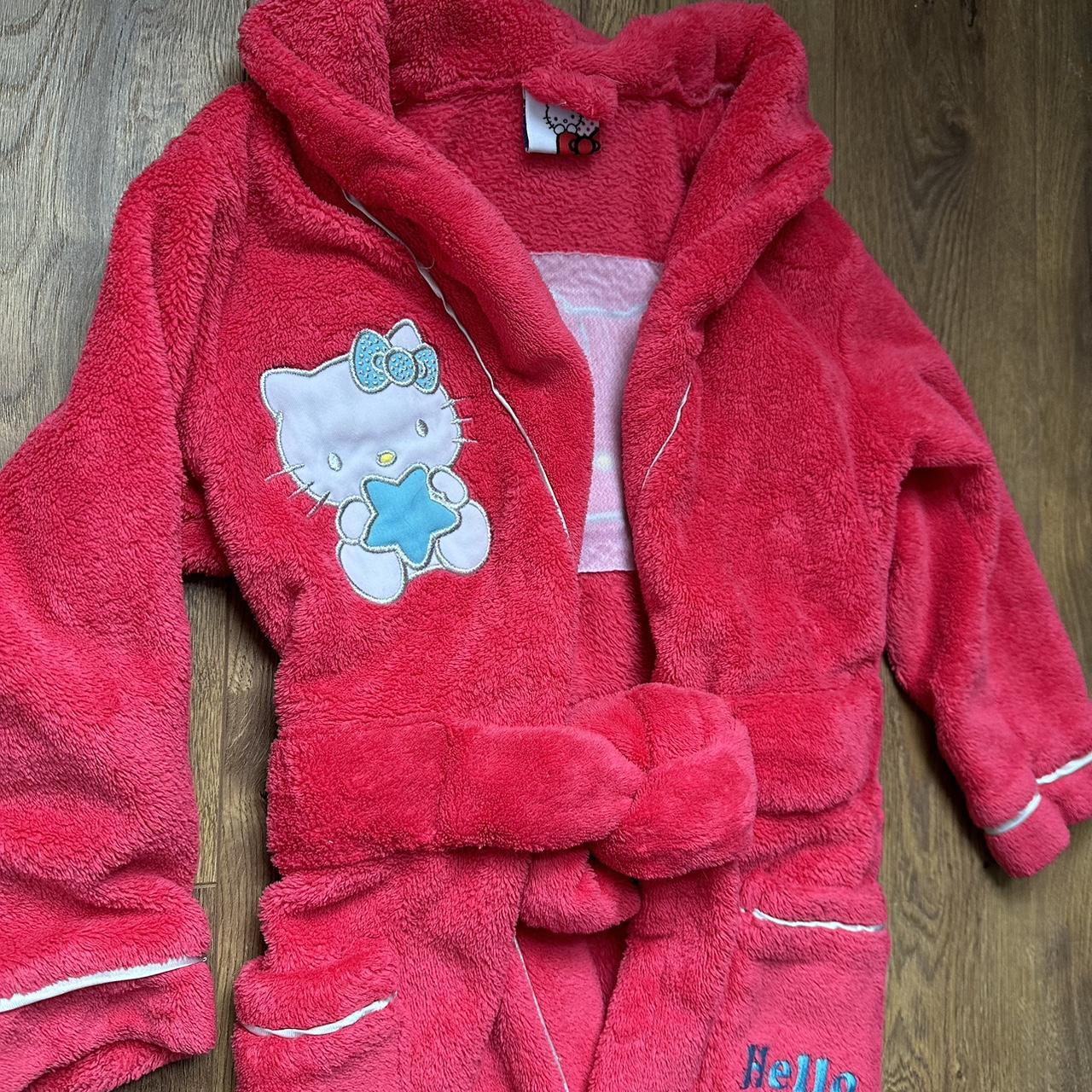 Hello Kitty Robe kids #hellokitty #robe... - Depop