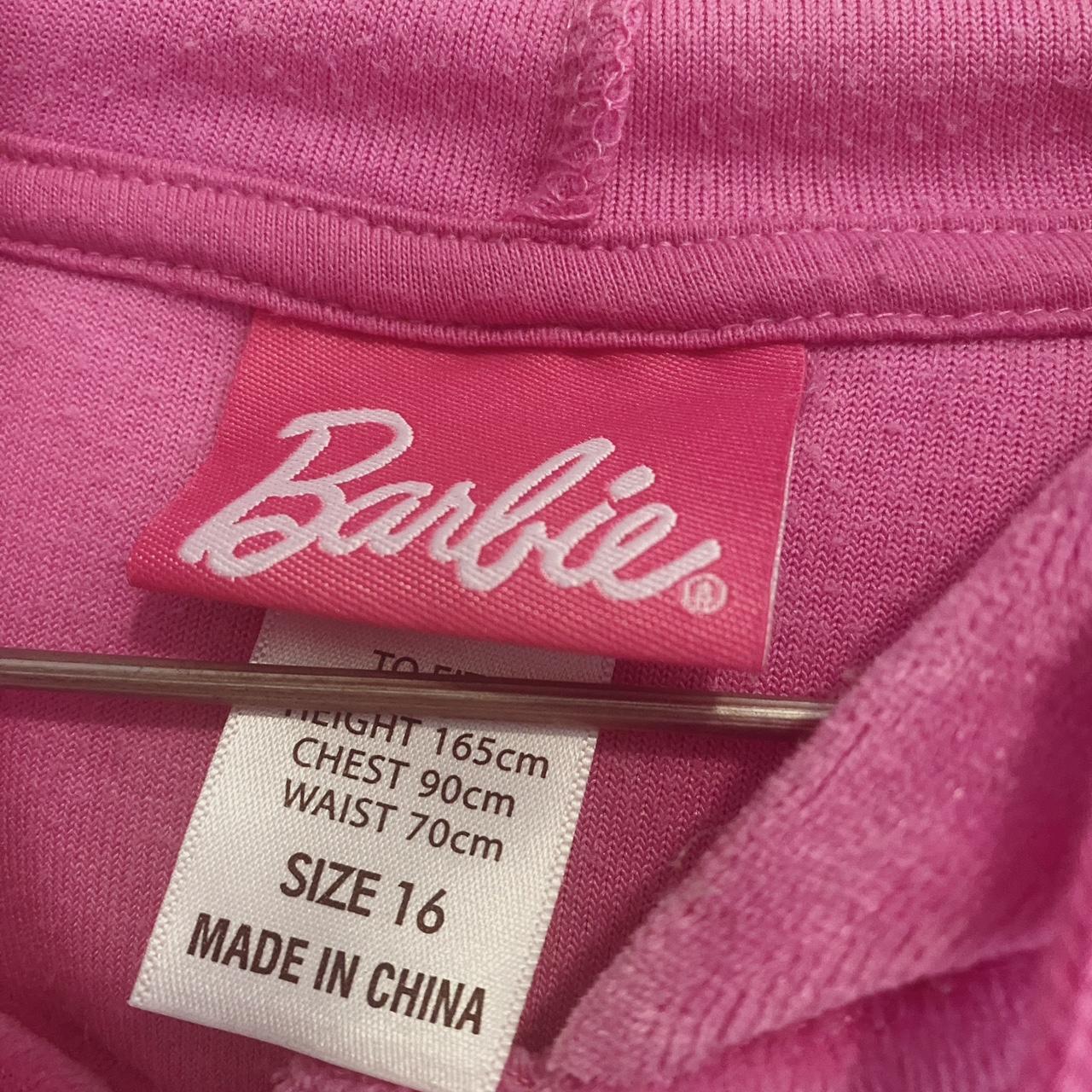 barbie tracksuit sweater - kids size 16 worn to the... - Depop