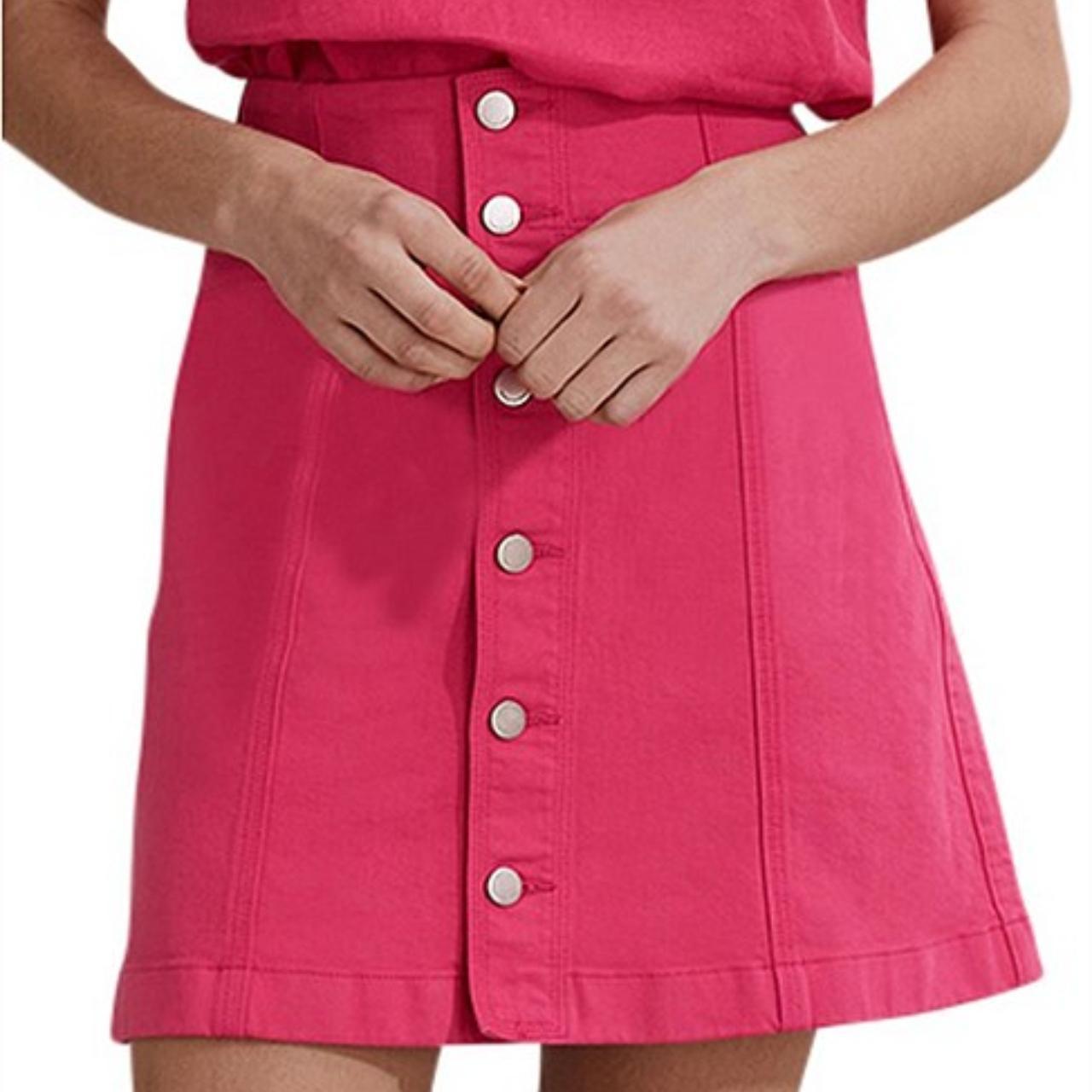 COUNTRY ROAD - Pink cotton blend mini skirt 💗 - Made... - Depop