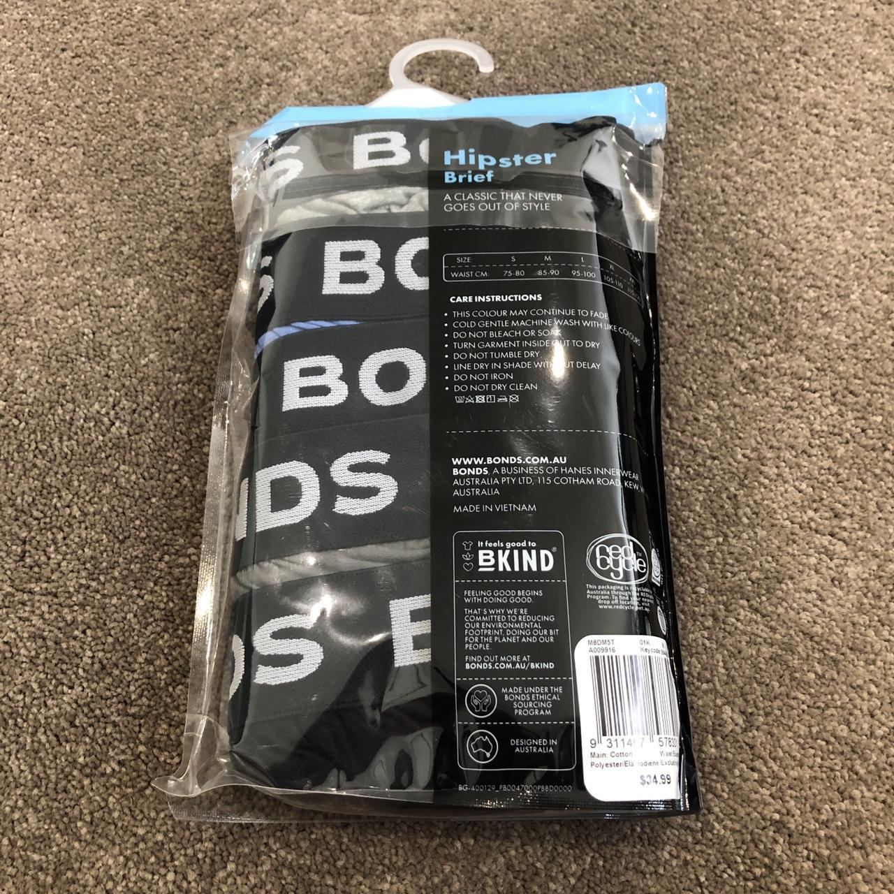 Bonds Men's Grey and Blue Boxers-and-briefs | Depop