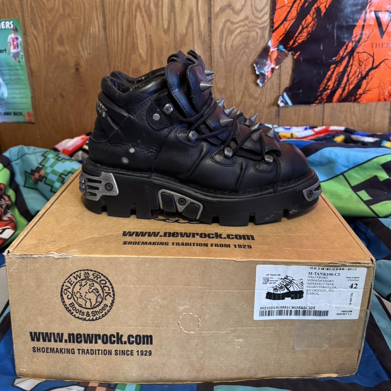 ⚠️DM FIRST SO I CAN REMOVE BOOST⚠️ New Rock Platform... - Depop