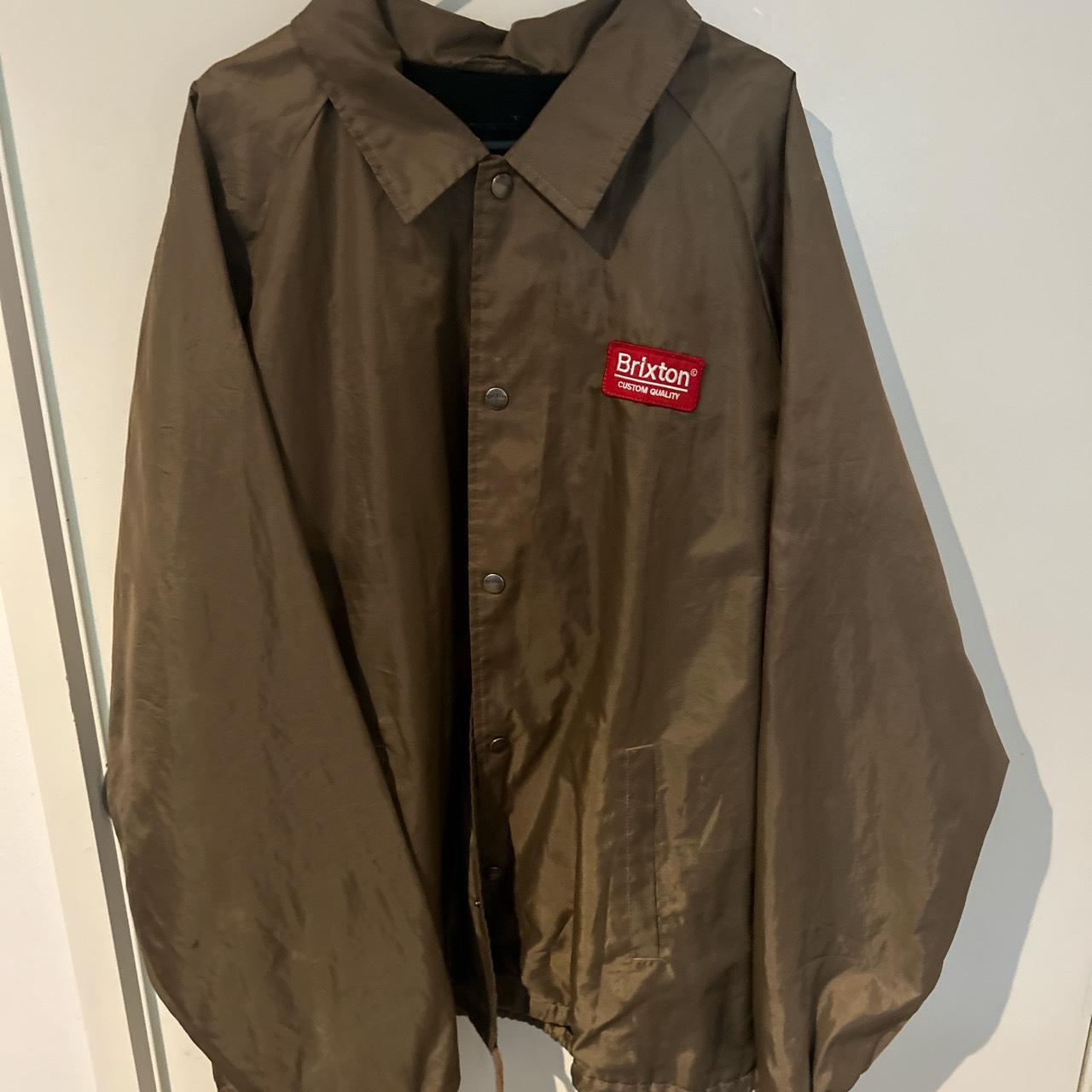 Brixton light jacket. Size XL. Minor stain above... - Depop