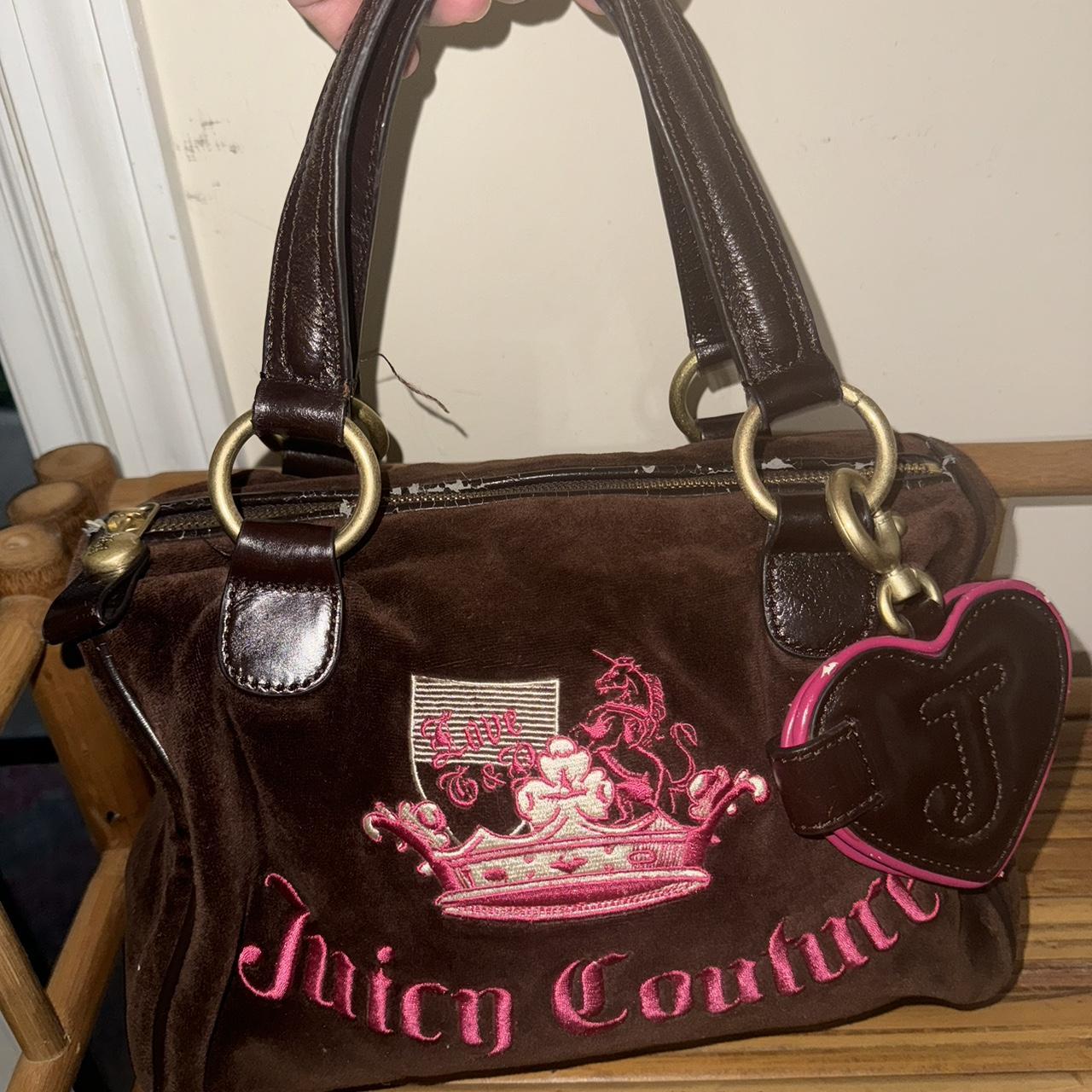 This is a beautiful mini juicy couture bag! She is... - Depop