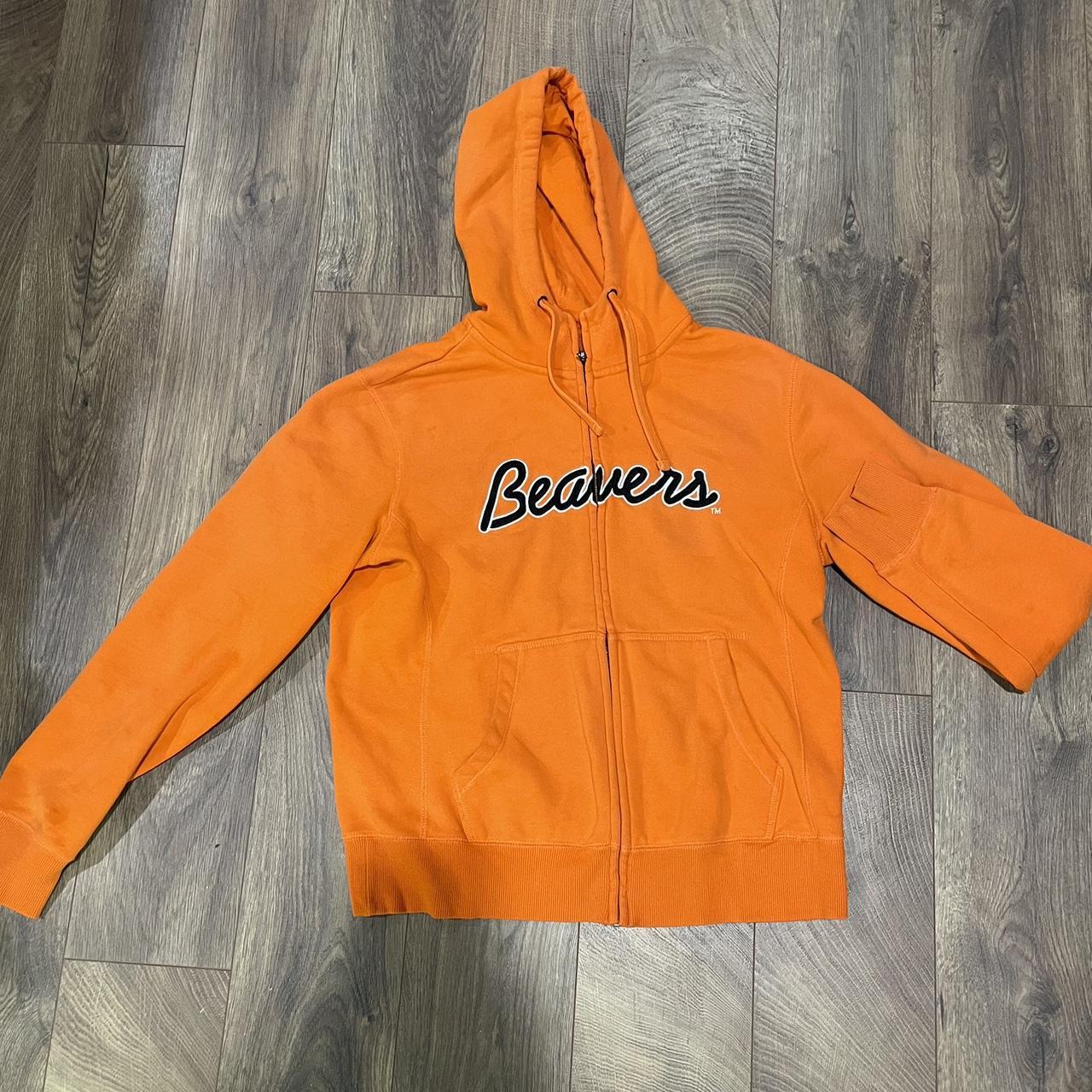 Beavers zip up jacket. No tag but fits like a... - Depop