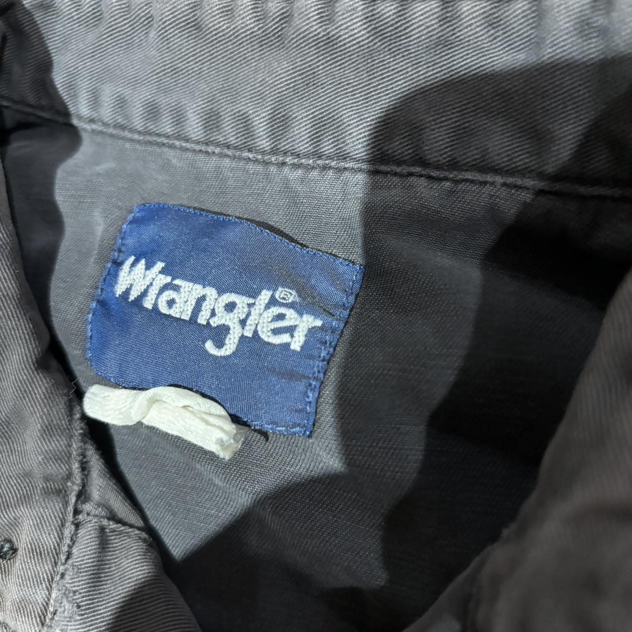 Vintage faded wrangler button up! Size large super... - Depop