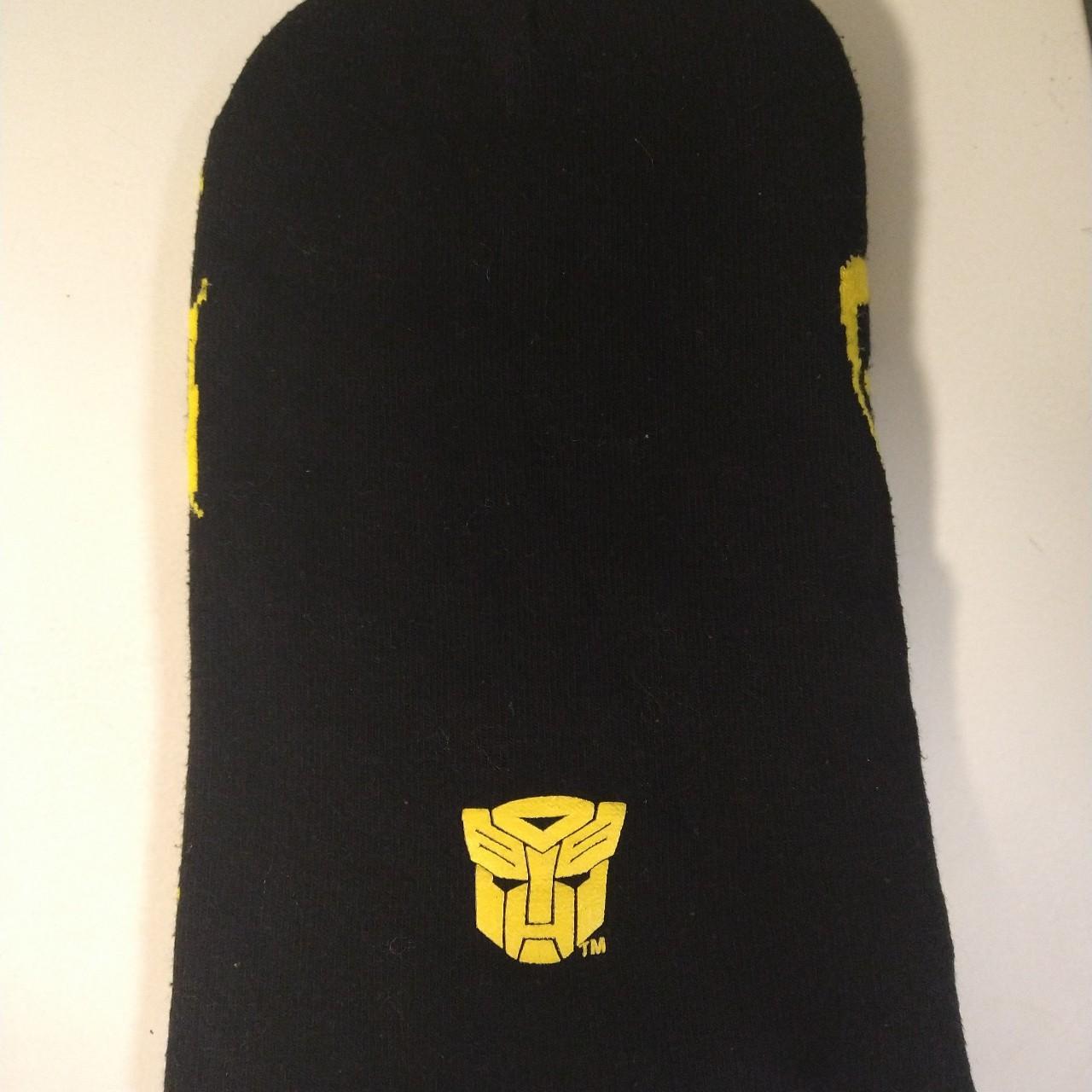 Men's Face Mask Beanie Transformers Bumblebee - Depop