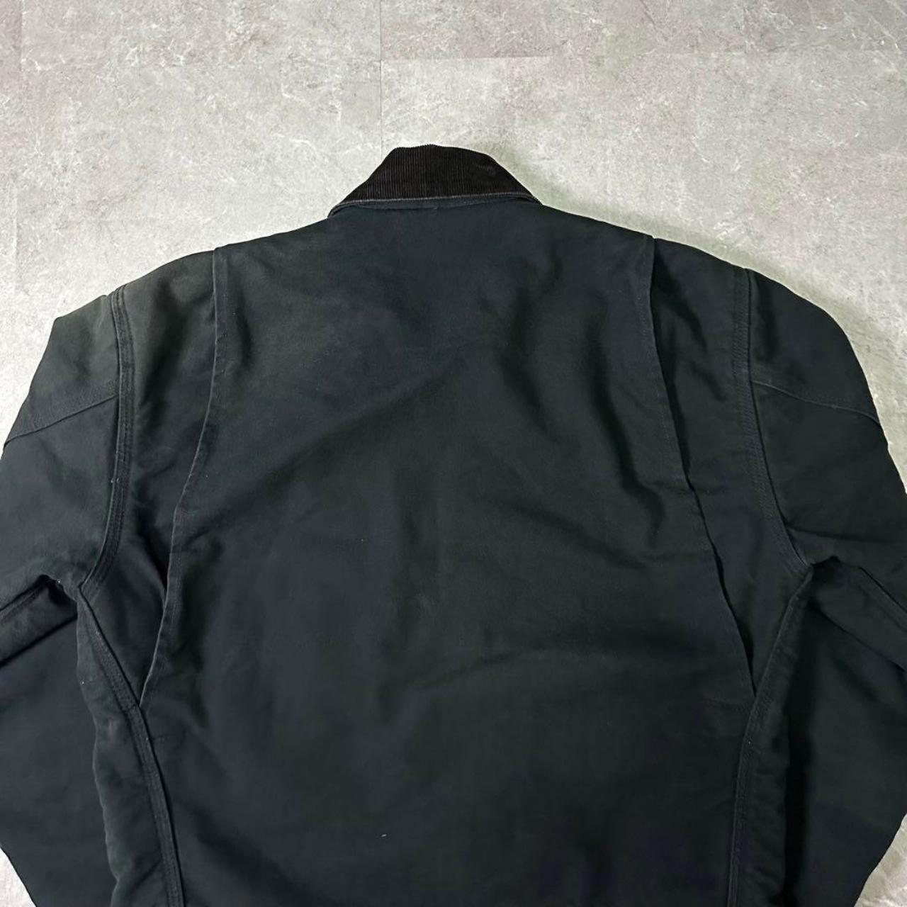 【Rare Size】00s Carhartt Detroit Jacket J01 BLK Made... - Depop