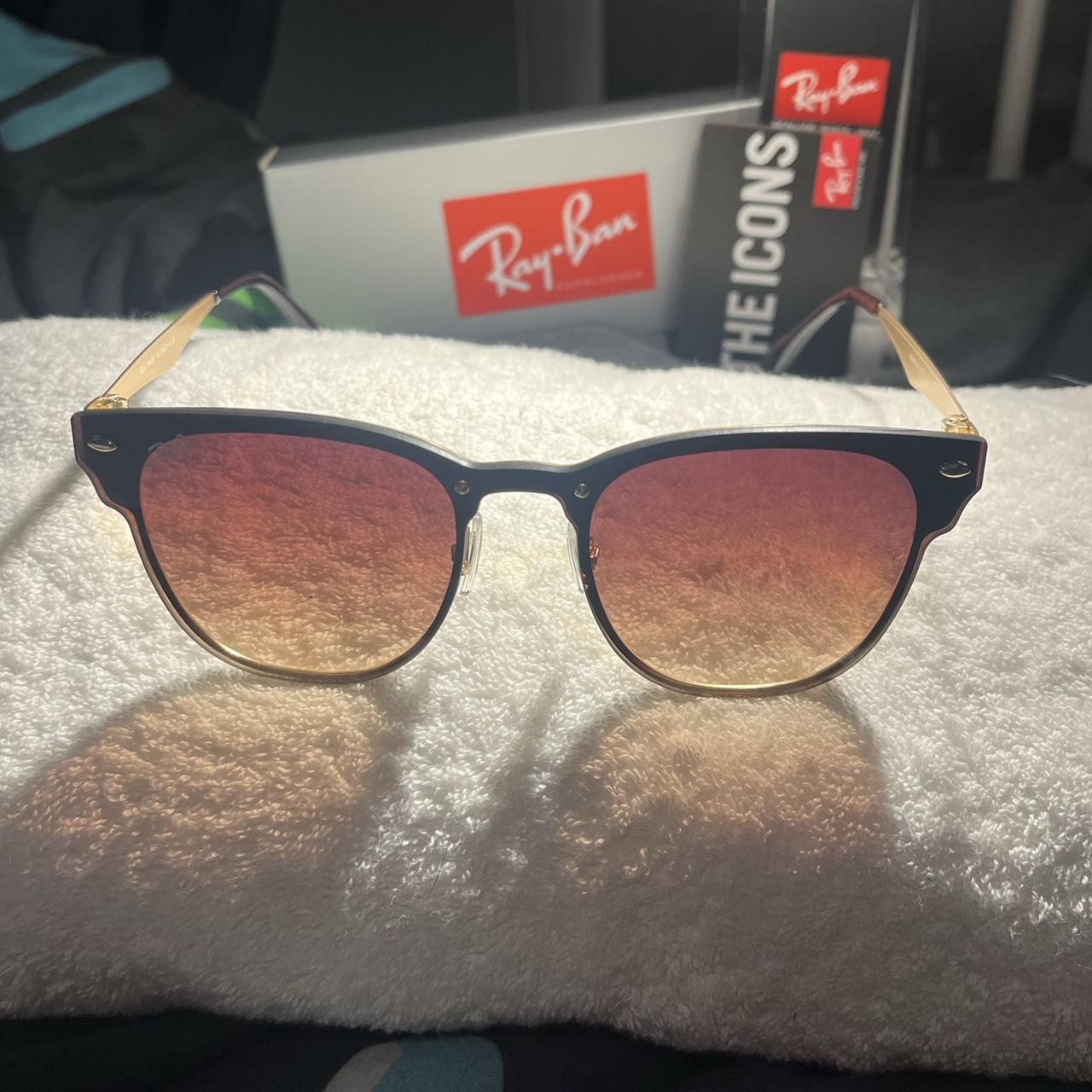 Ray-Ban Clubmaster Blaze Brand new mint... - Depop