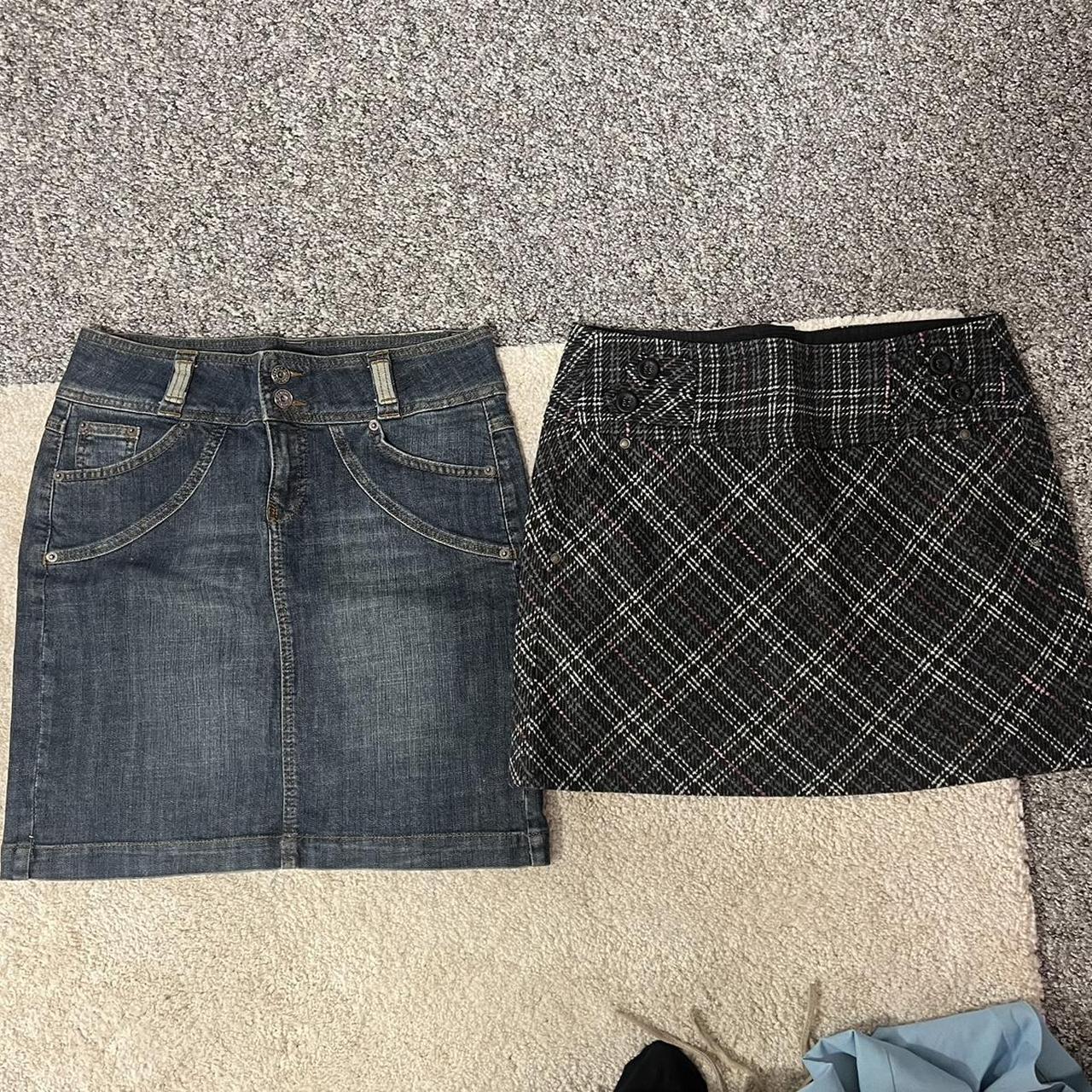 Plaid mini skirt Mexx mini skirt Y2k vintage mini... - Depop