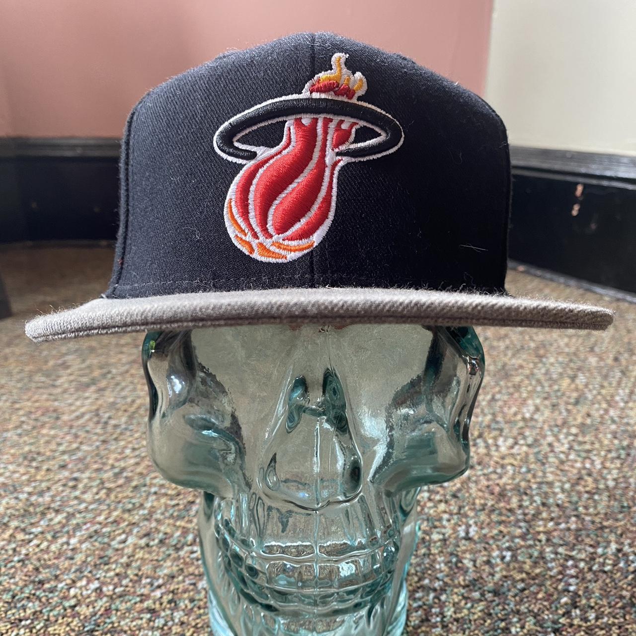 Miami Heat SnapBack hat, NBA adidas hat. Embroidered... - Depop