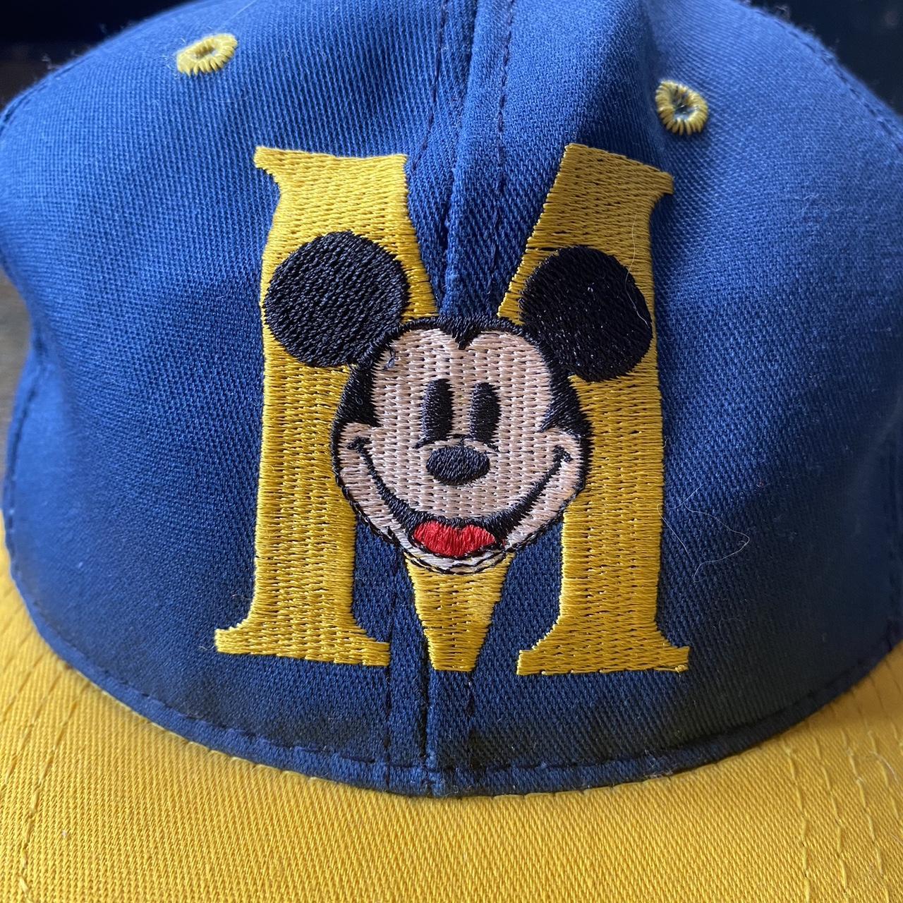 Mickey Mouse embroidered strapback cap, cool hat.... - Depop
