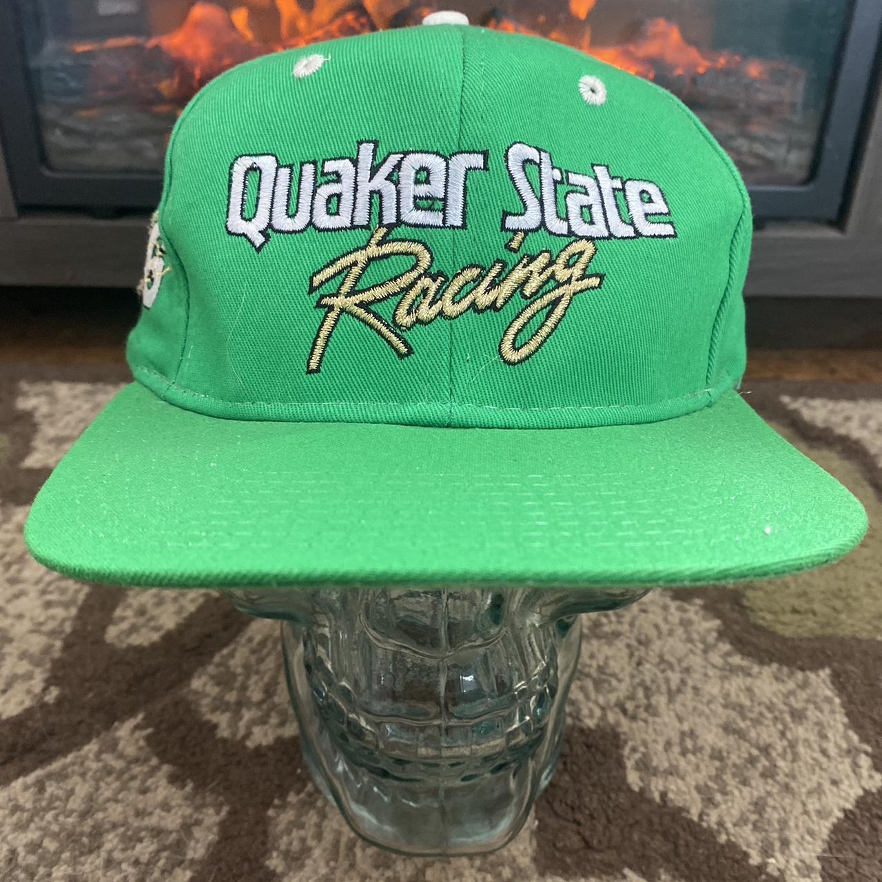 Vintage Nascar Quaker state racing embroidered Brett... - Depop