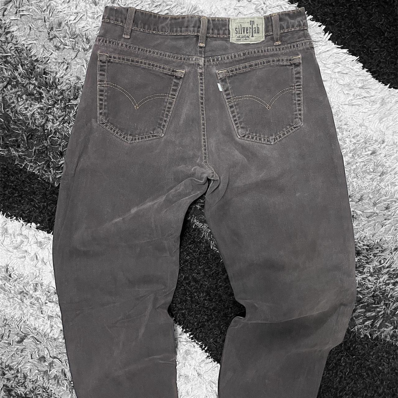 Levi Silver Tabs Beautiful unique wash Size:... - Depop