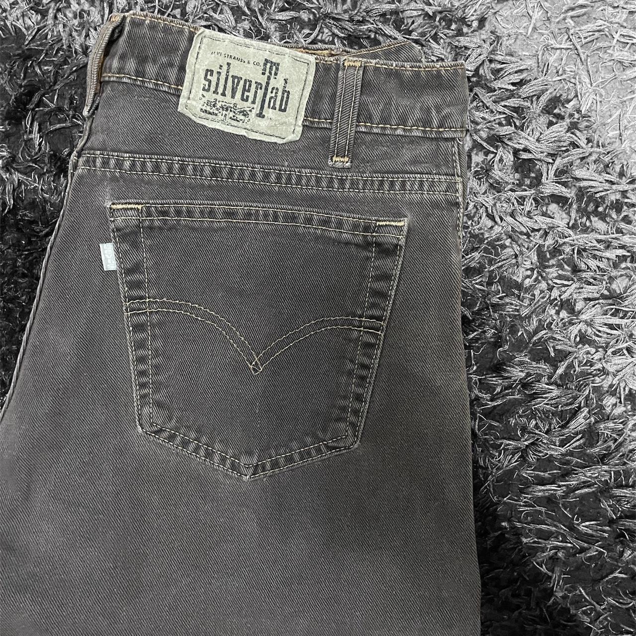 Levi Silver Tabs Beautiful unique wash Size:... - Depop