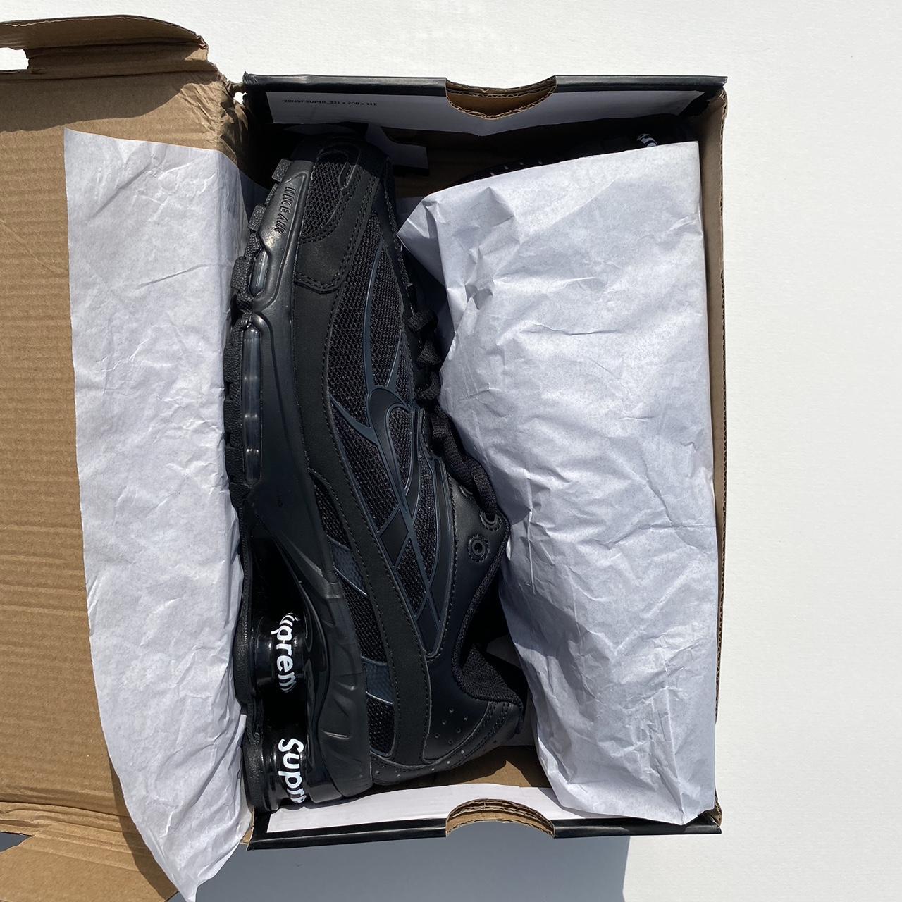 Nike X supreme Shox TL ride 2 Black Brand new Size... - Depop