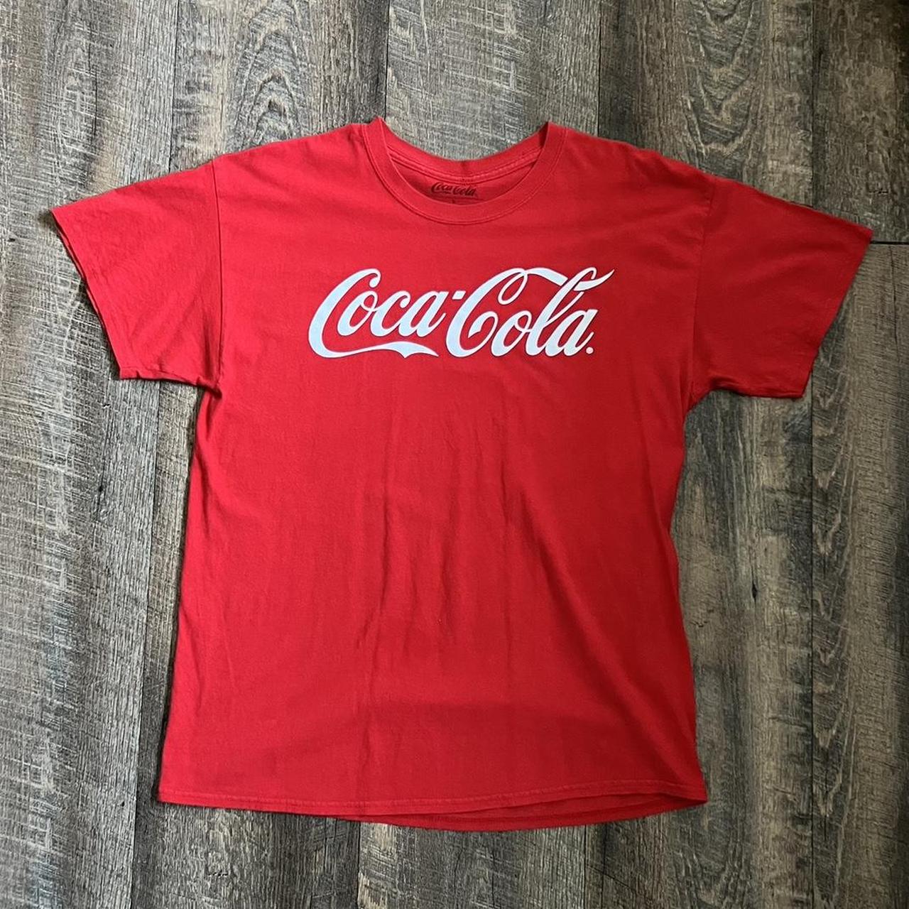 Coca-Cola novelty t-shirt. Rarely worn. 100% cotton.... - Depop