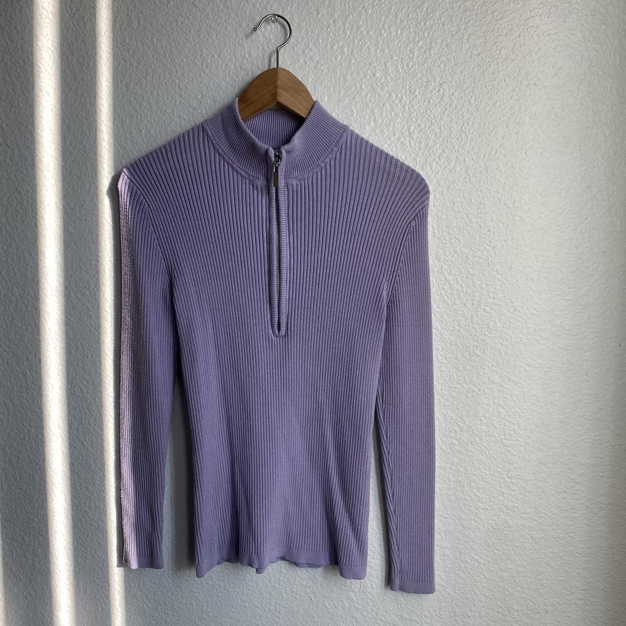 Lavender pullover sweater Brand Boston proper Size... - Depop