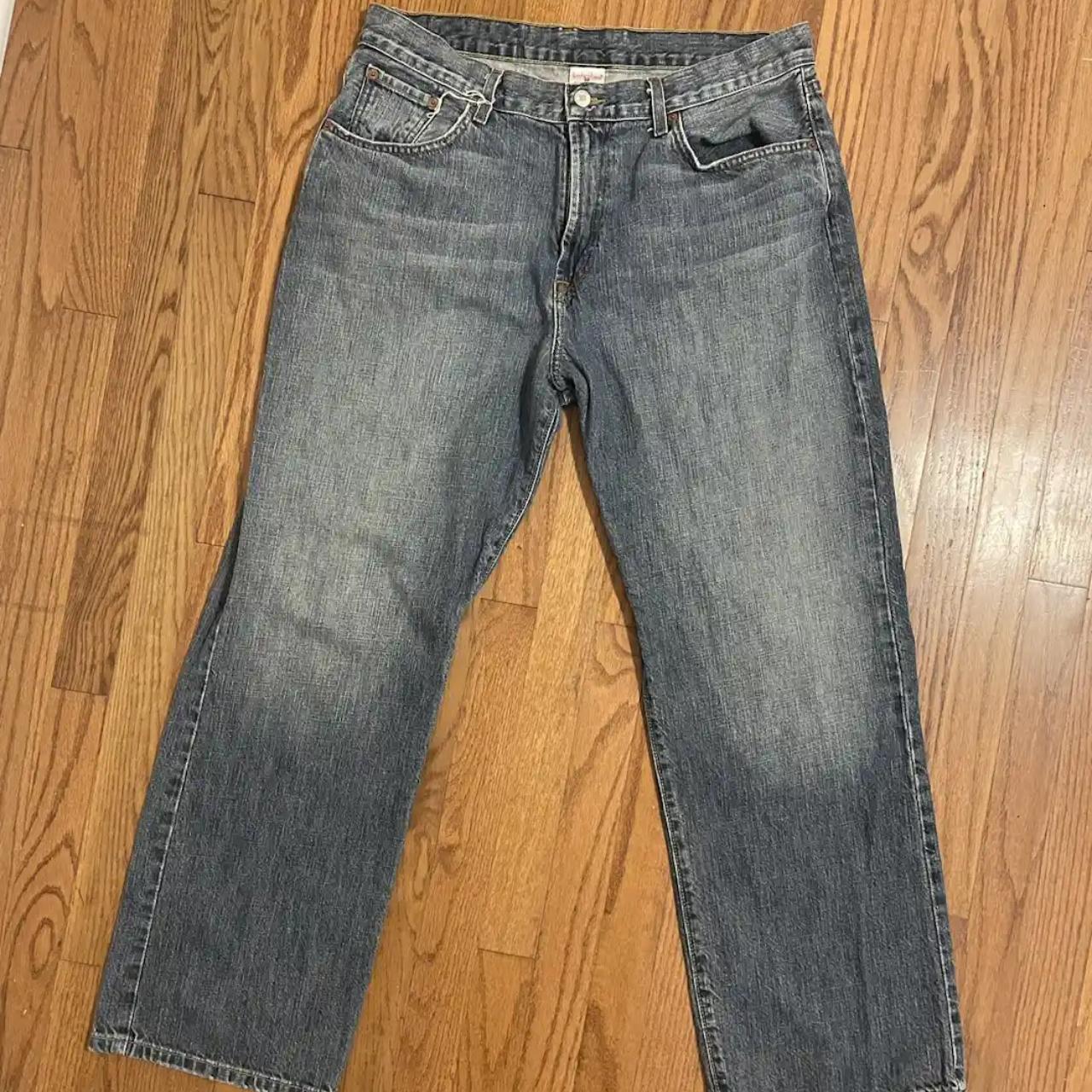 insane lucky brand dungaroo denims tag says “34... - Depop