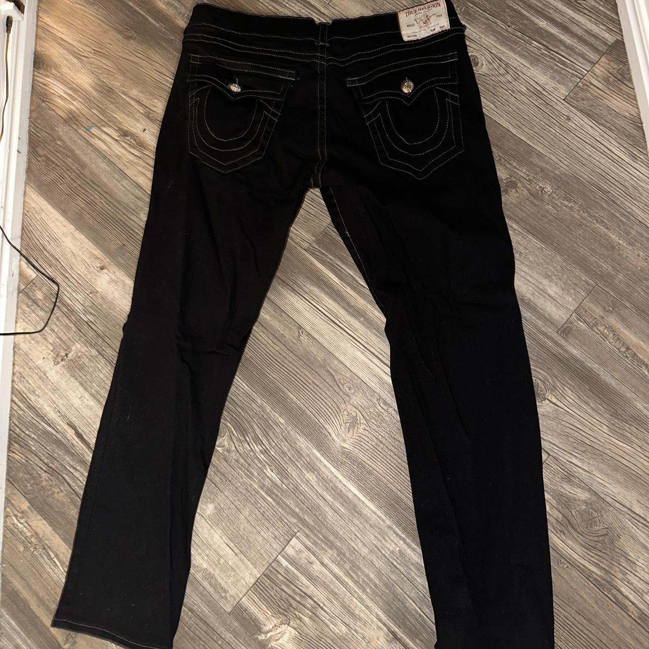 True Religion black pants #truereligion - Depop