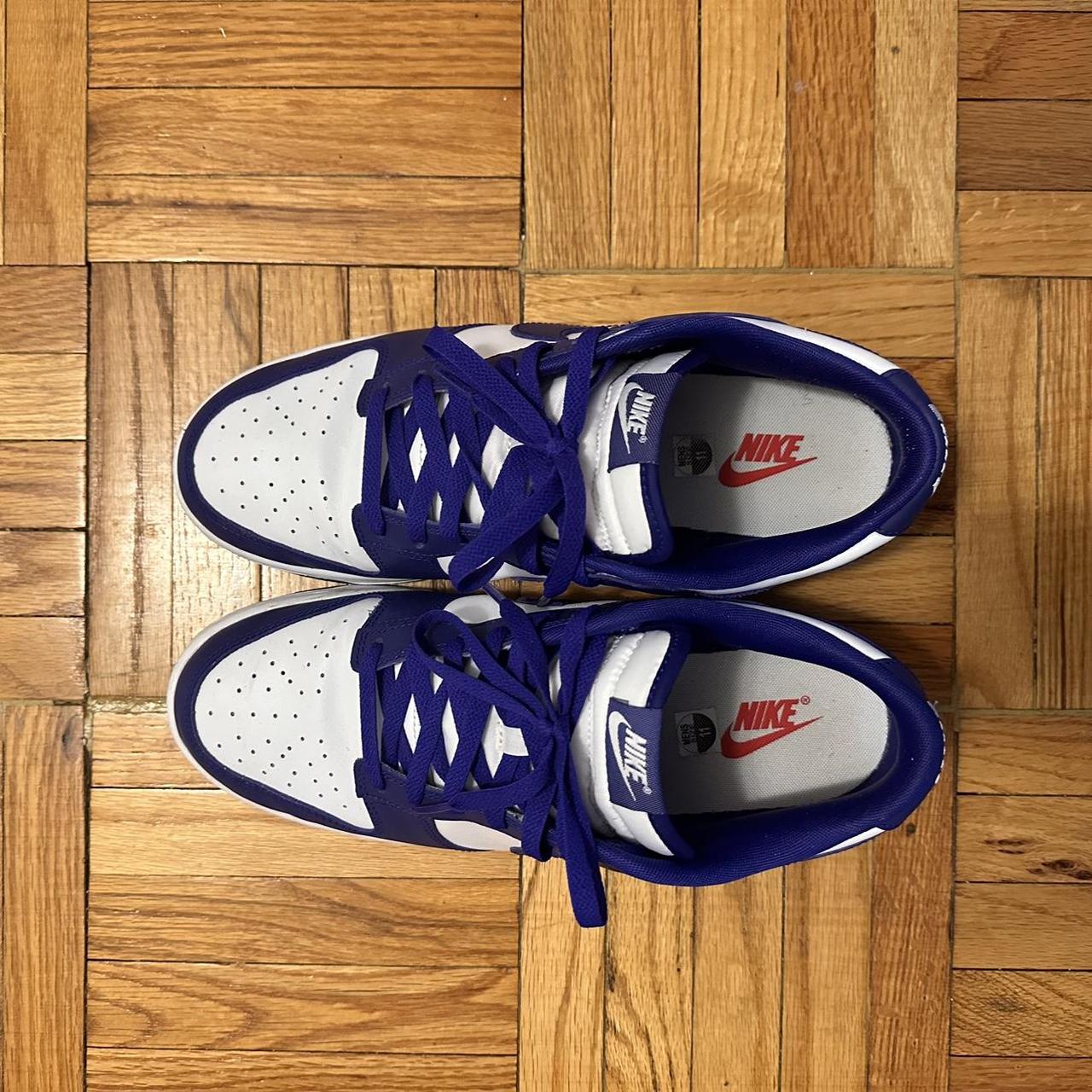 Purple dunks - Depop