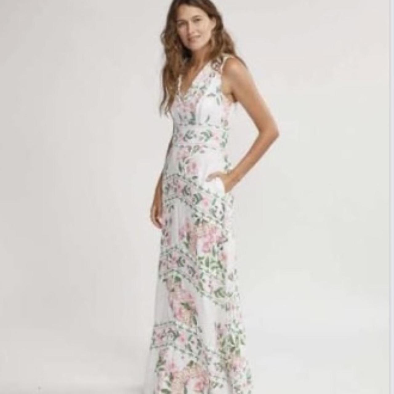 Binny Portmeirion Maxi Dress Worn once - excellent... - Depop