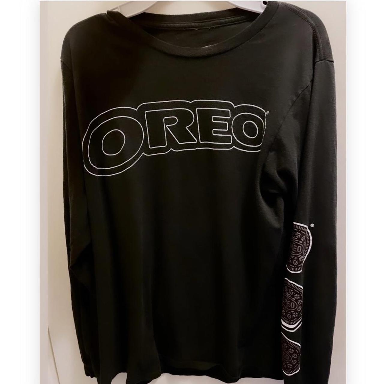 Cozy limited edition Oreo cookie long sleeve shirt.... - Depop
