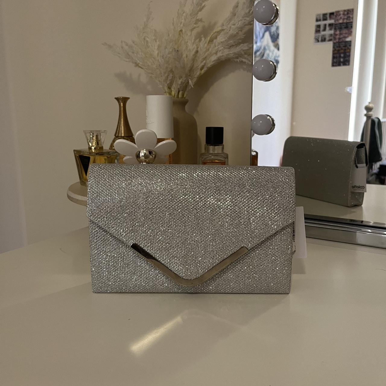 COLETTE silver clutch Brand new with tags Comes... - Depop