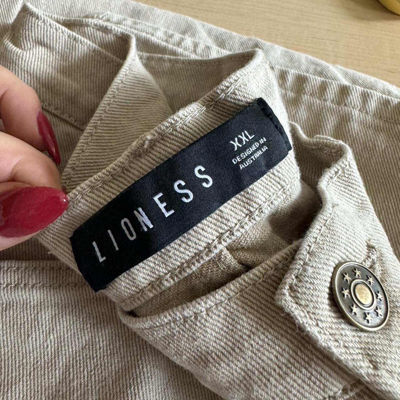LIONESS jean cargo pants size xxL RUNS SMALL fits... - Depop