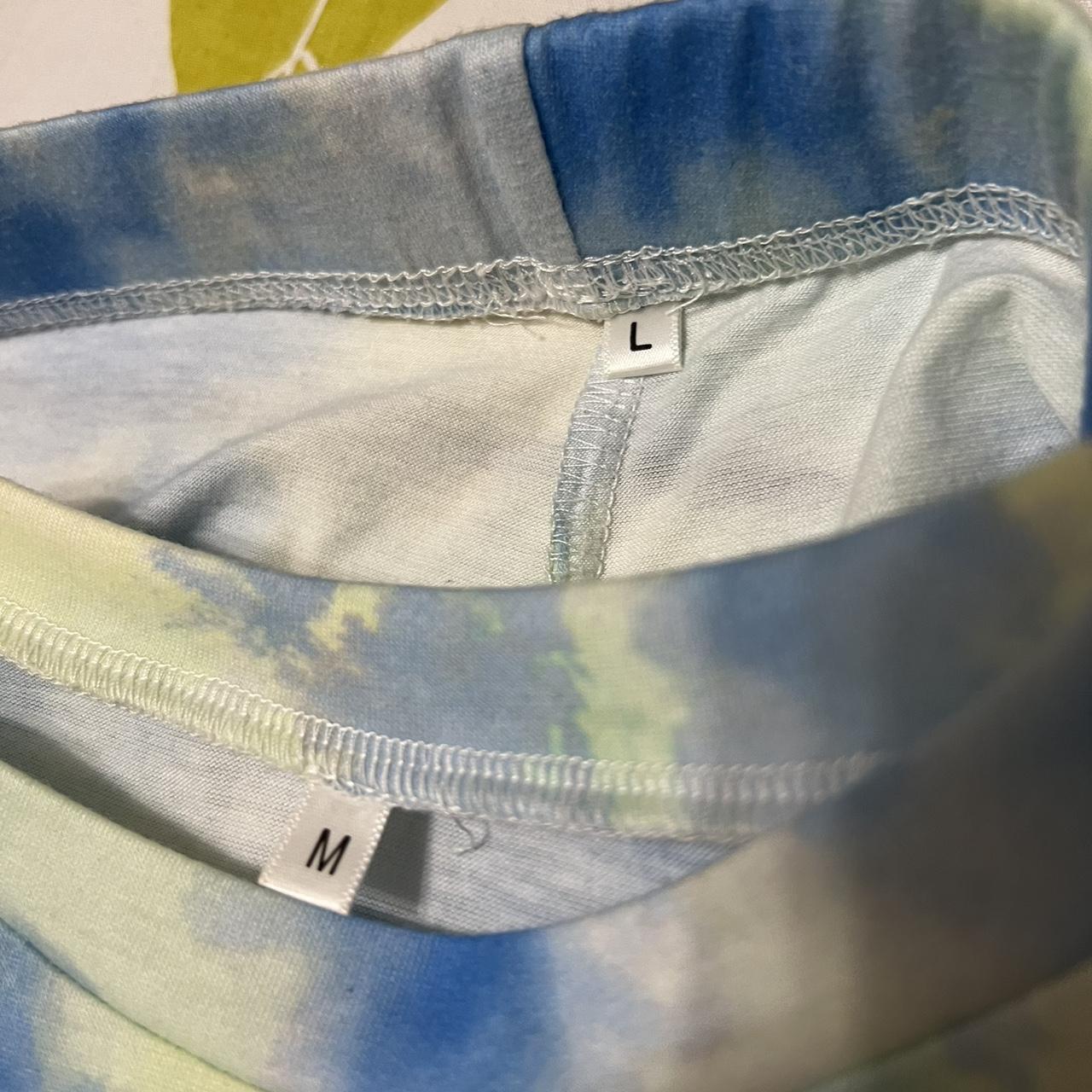Tye dye set co ord Shorts and tee New never worn!... - Depop