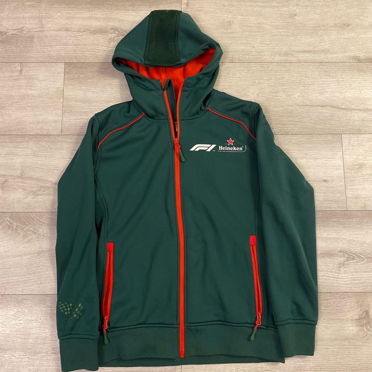 Formula 1 Heineken jacket amazing quality! fits... - Depop