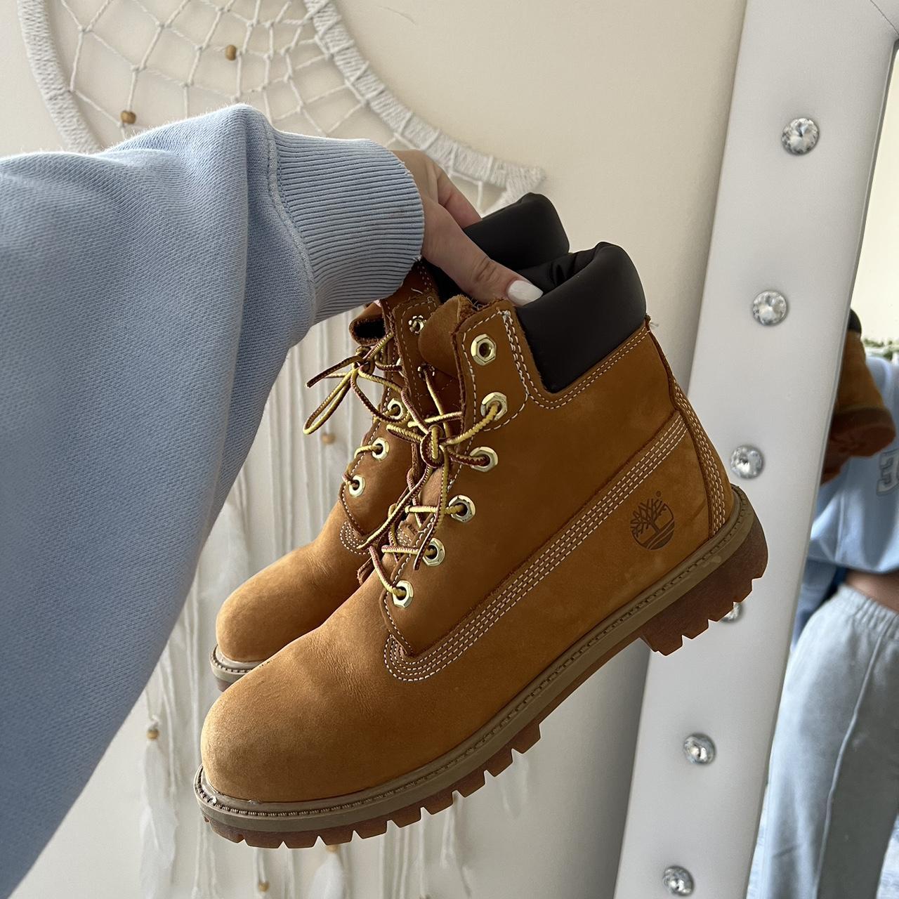 Timberlands in AMAZING condition! Only worn a few... - Depop