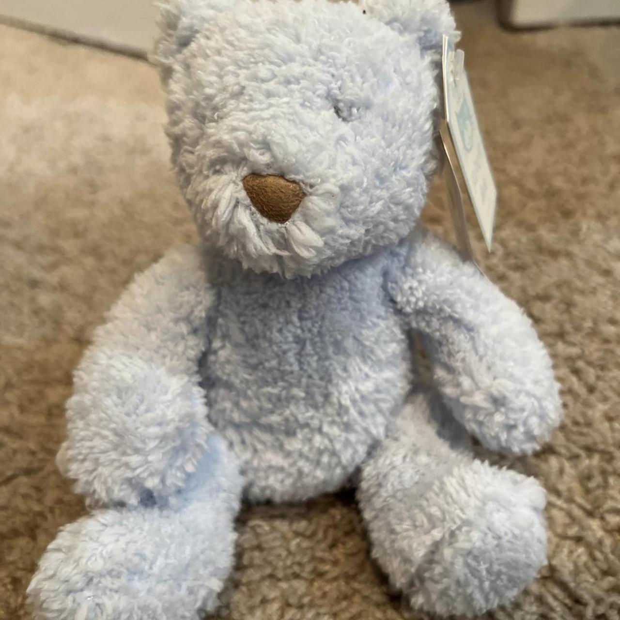 mini jellycat blue baby bear rattle | Depop