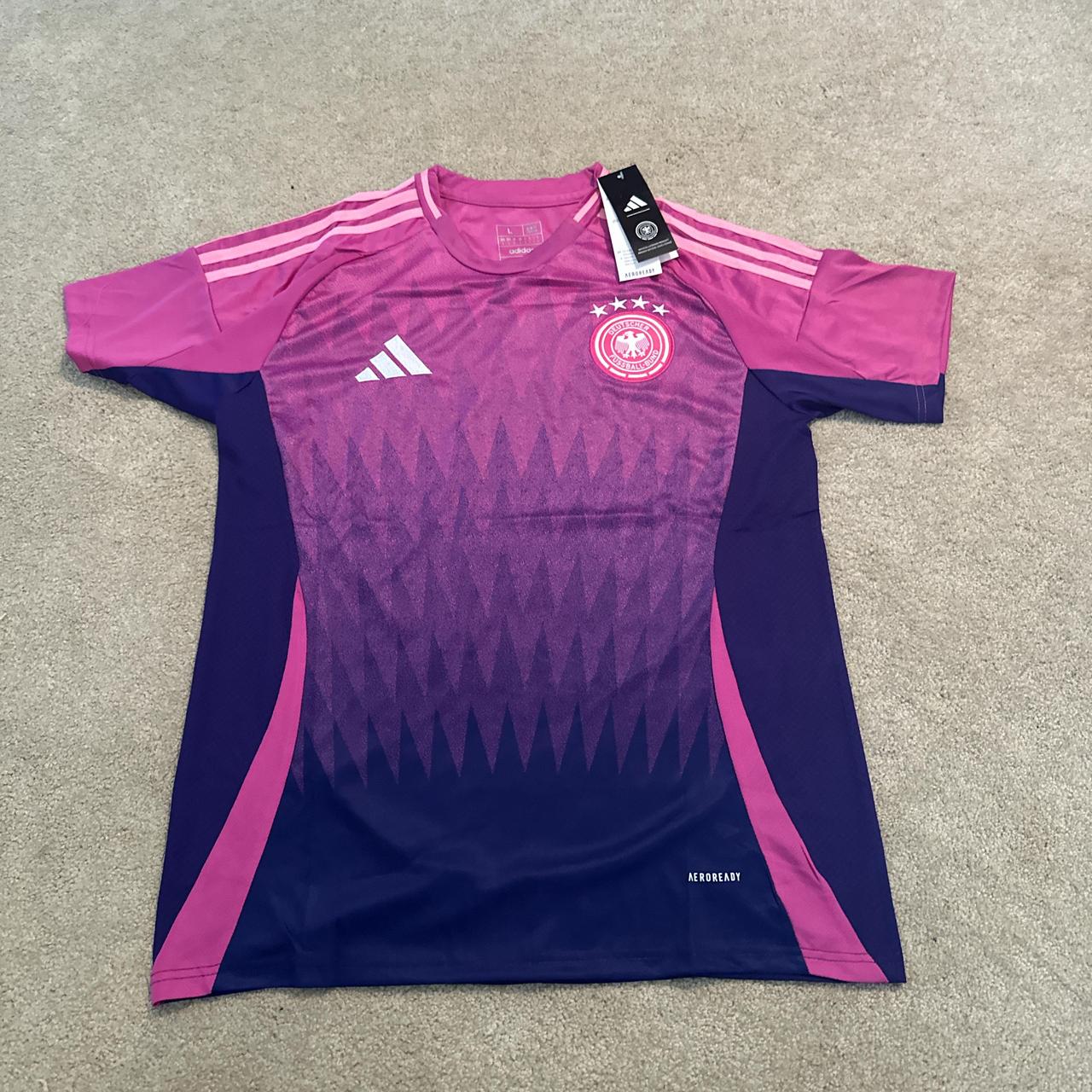 Germany Euros 2024 Adidas Football Kit Soccer Jersey Depop