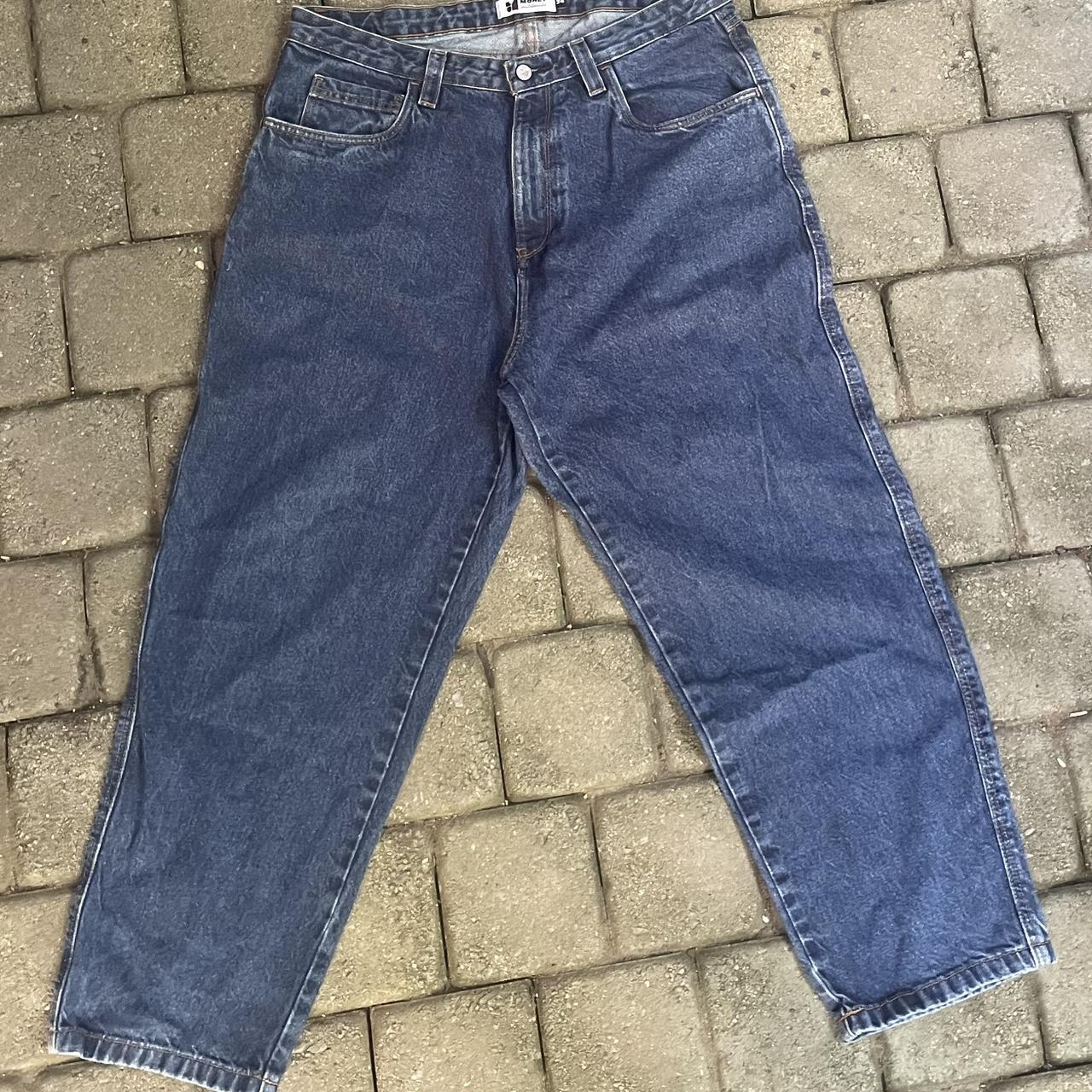 Monet Clipper Jeans size 34 Removed carpenter... - Depop