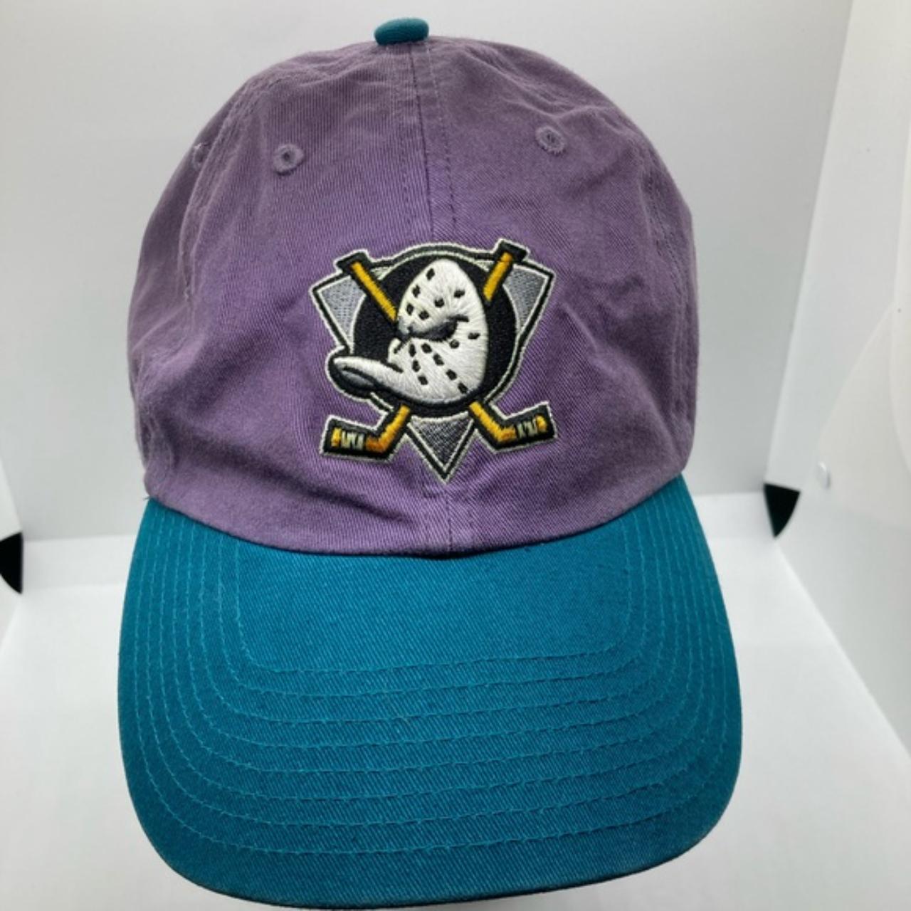 Vintage 90s Anaheim Mighty Ducks Snapback Hat NHL... - Depop