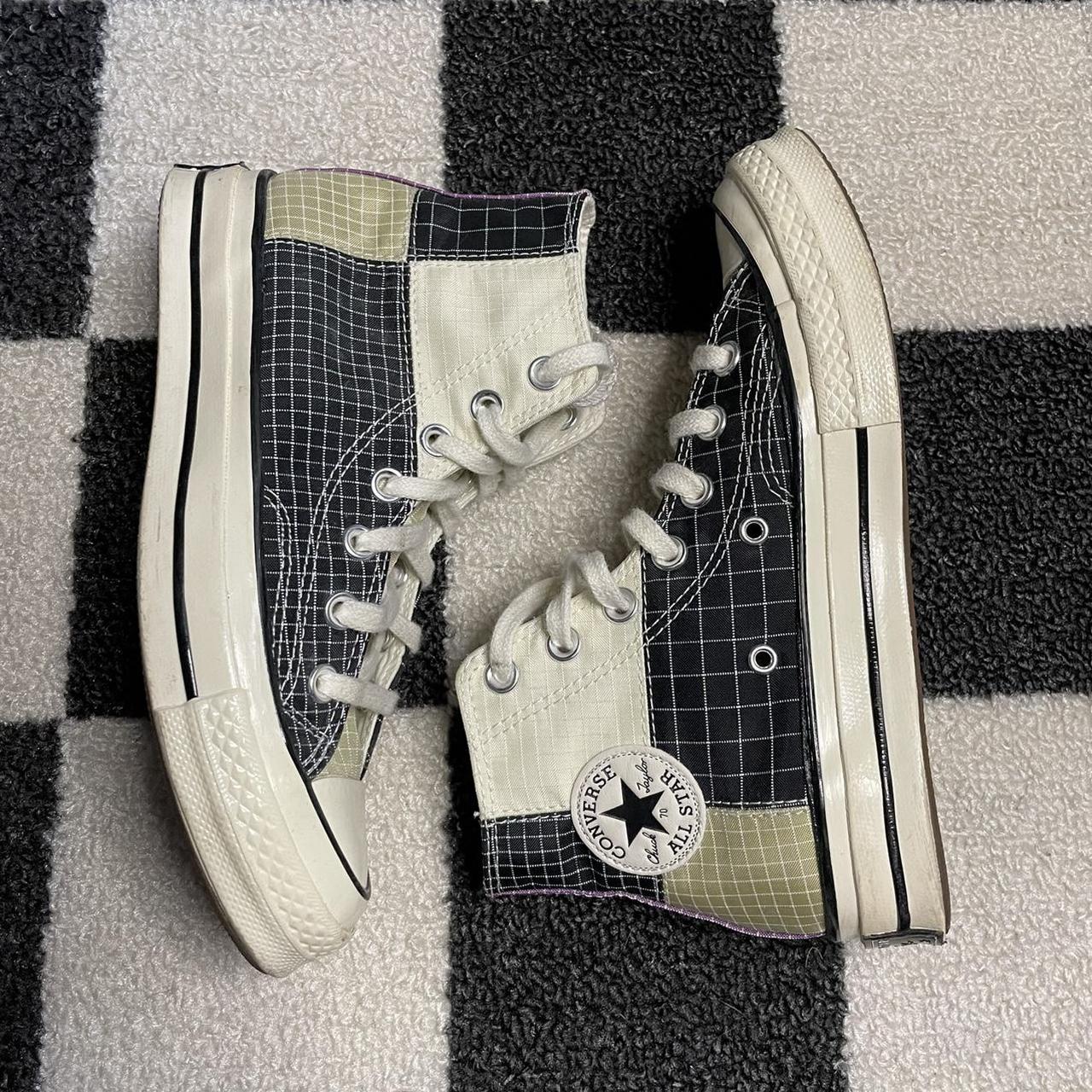 Converse Checkered Chuck 70s Preloved... - Depop