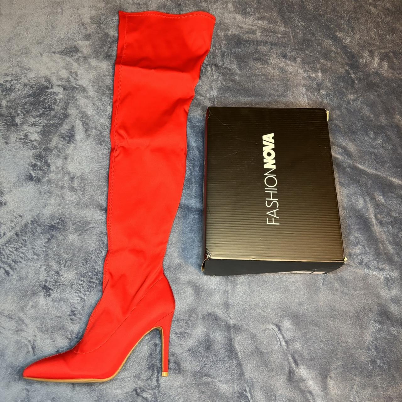 Brand new Fashion nova bootheel - Depop