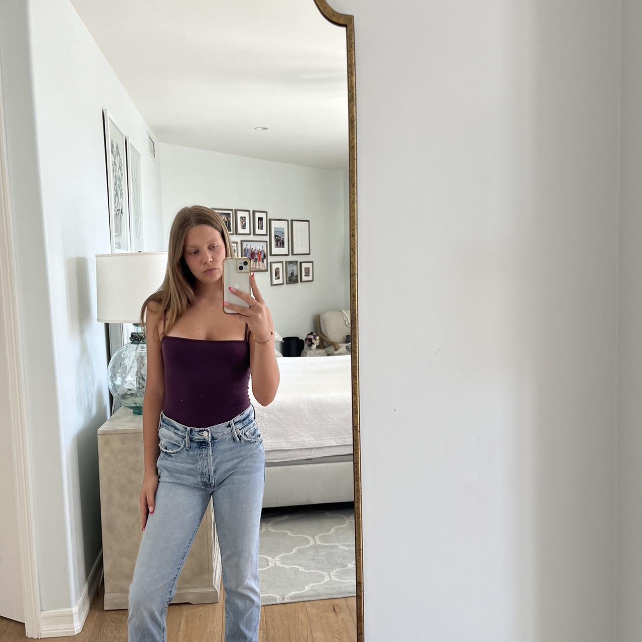 Mother light wash jeans -Designer -Great... - Depop