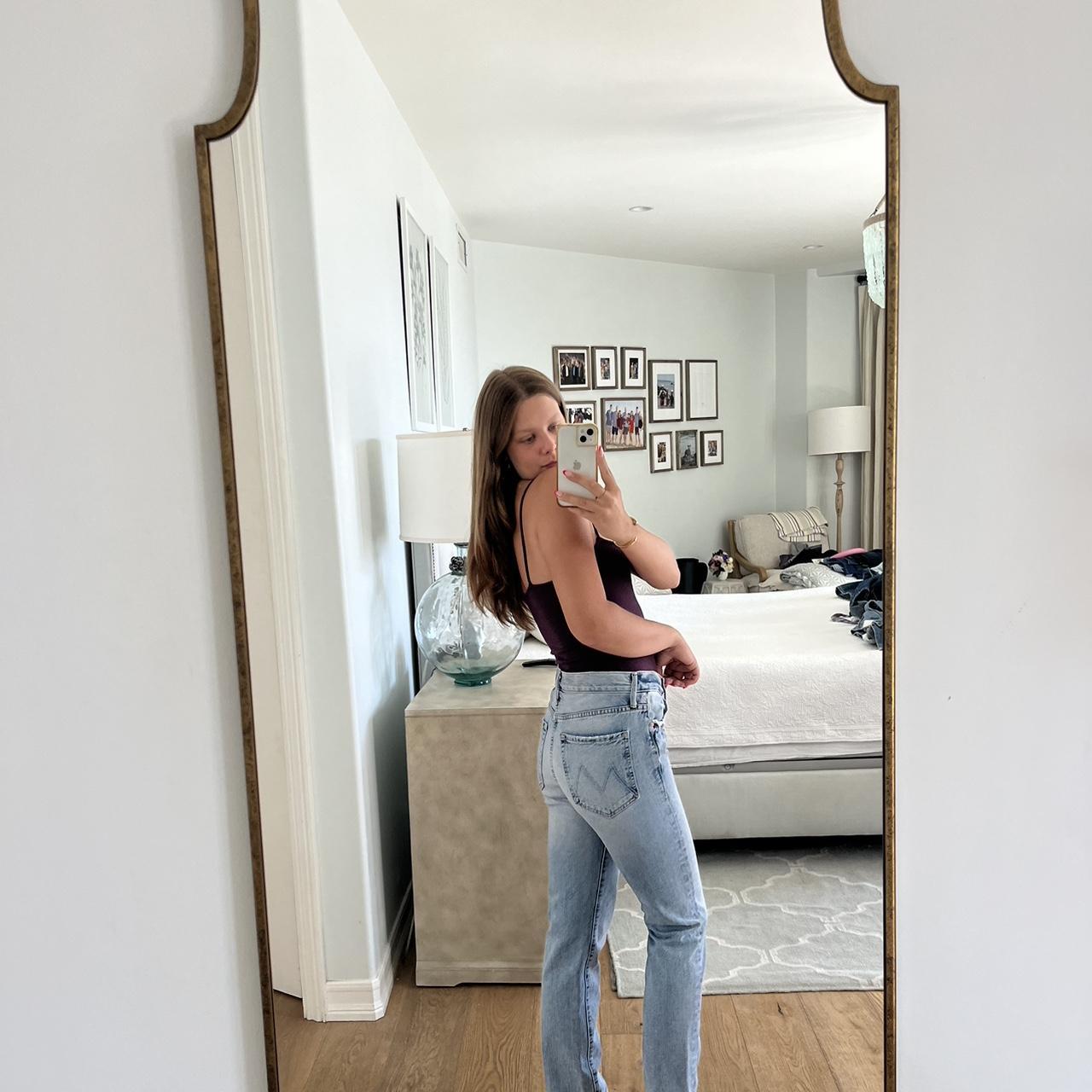 Mother light wash jeans -Designer -Great... - Depop