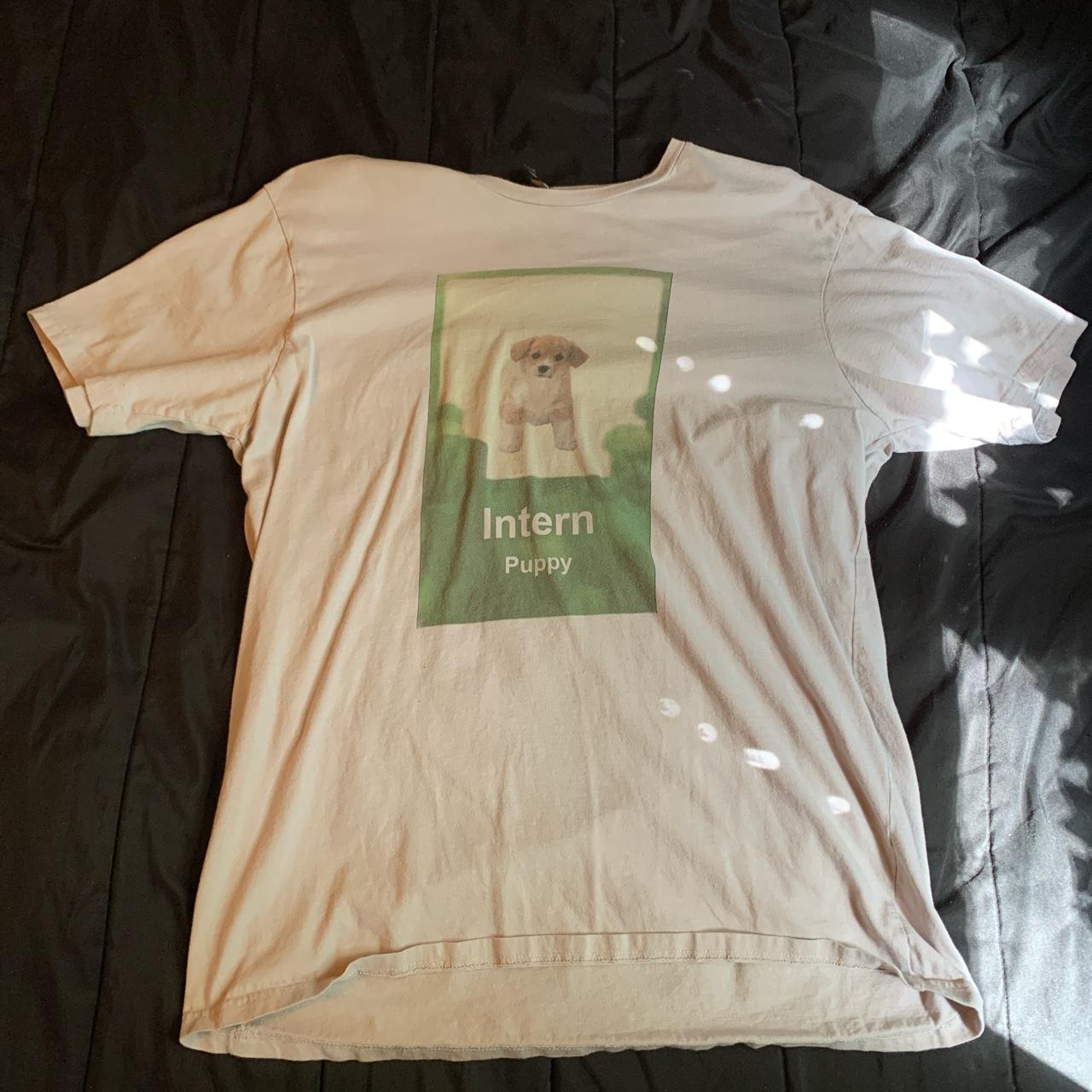 Super swag Google intern puppy shirt. Perfect for... - Depop