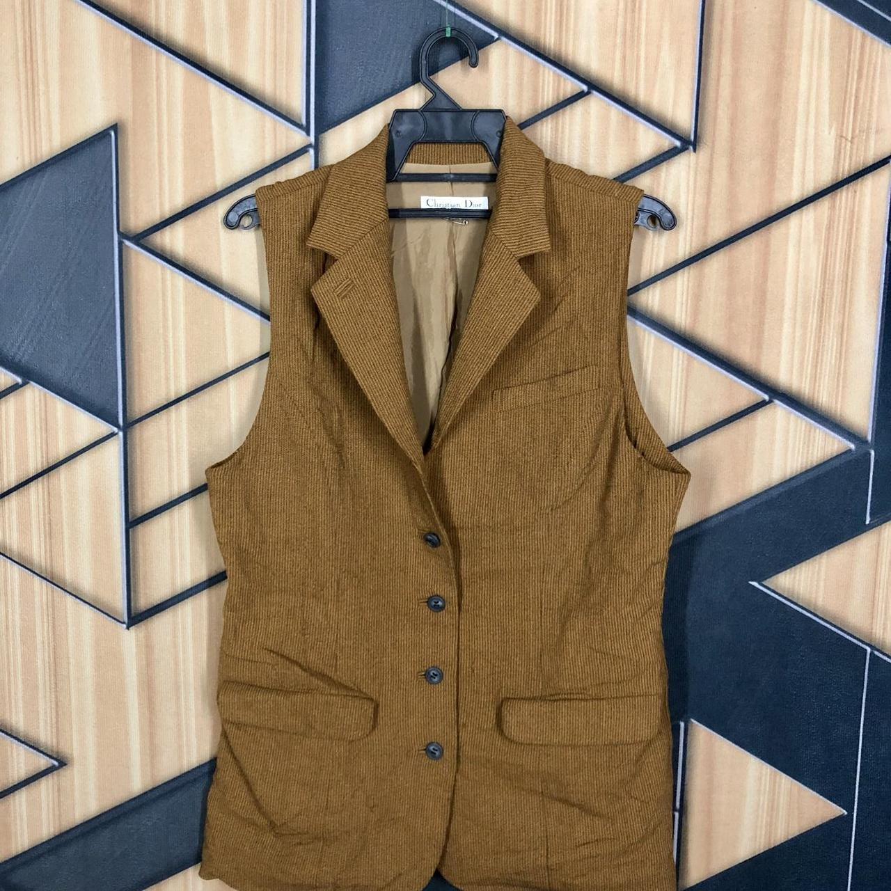 Christian Dior Men's Brown Vest | Depop