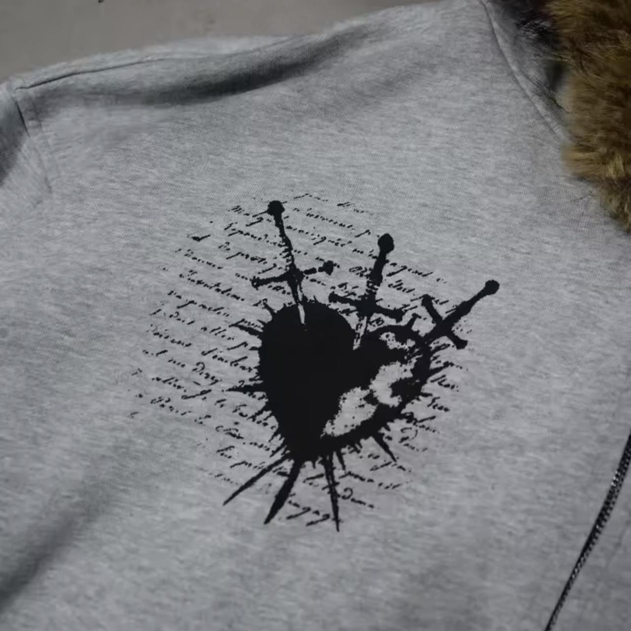 Death note vintage Sunrise Merch Box Logo zip up fur... | Depop